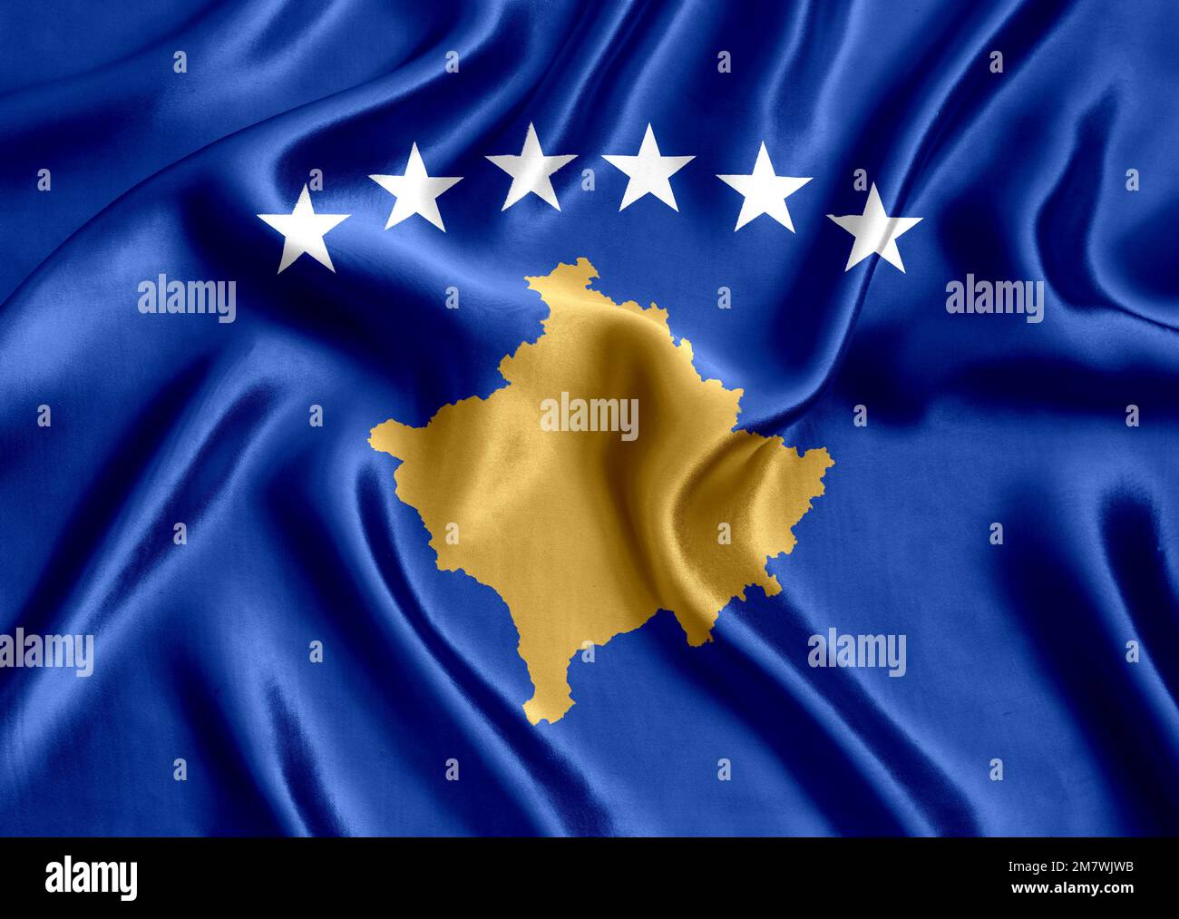 Flag kosovo official national hi-res stock photography and images - Alamy