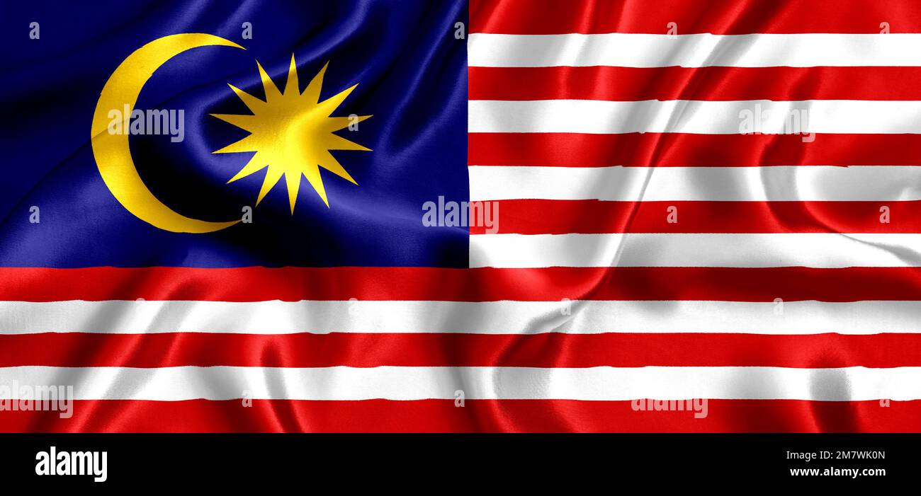 Malaysia flag illustration hi-res stock photography and images - Alamy