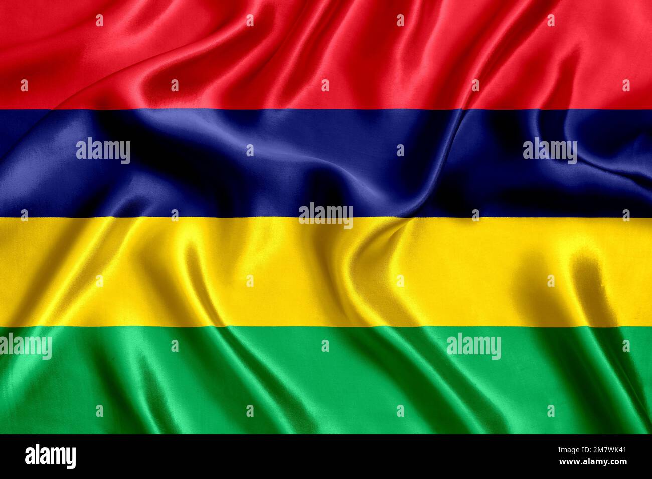 Official vector flag mauritius hi-res stock photography and images - Alamy