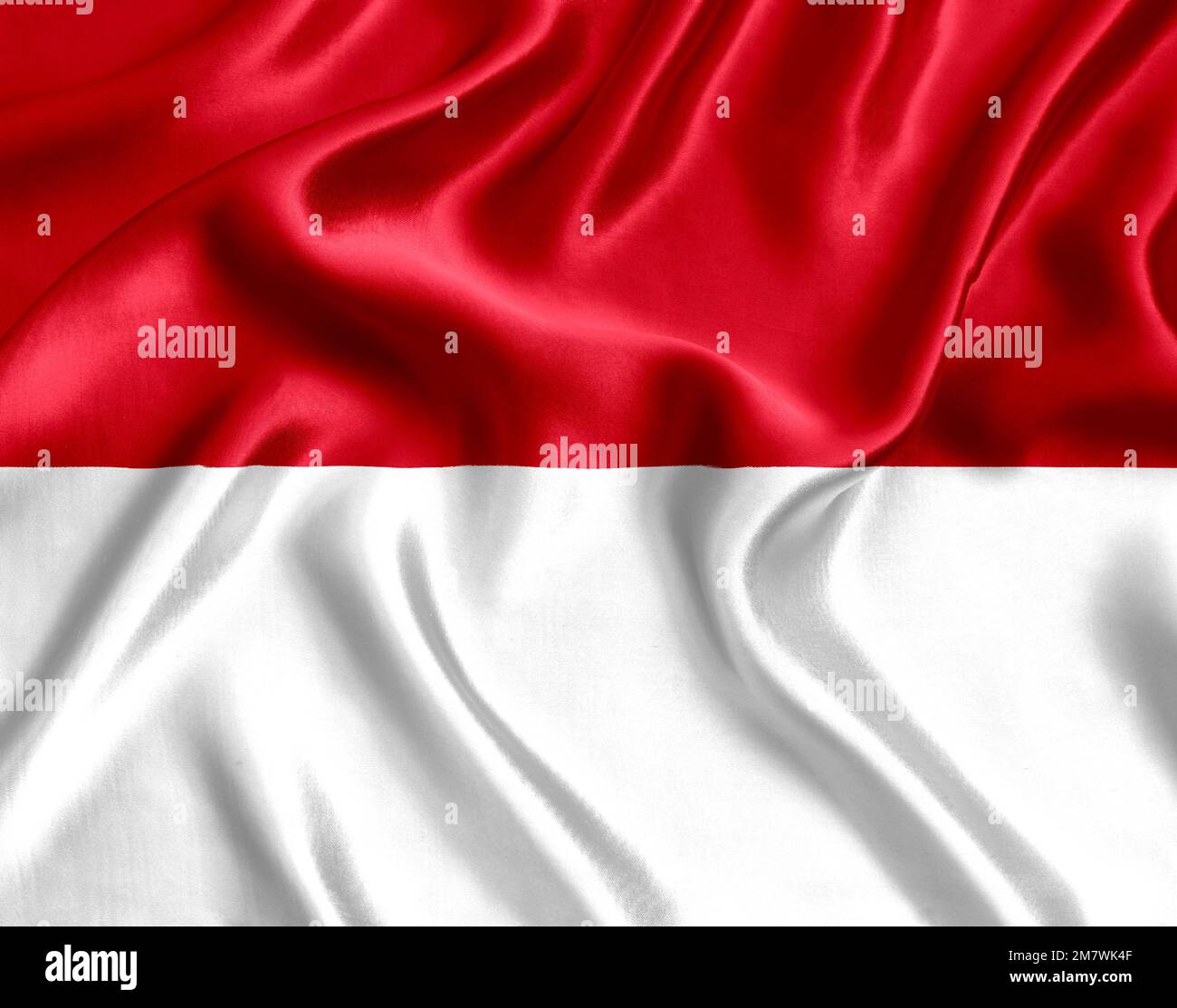 Flag of Monaco Stock Photo - Alamy