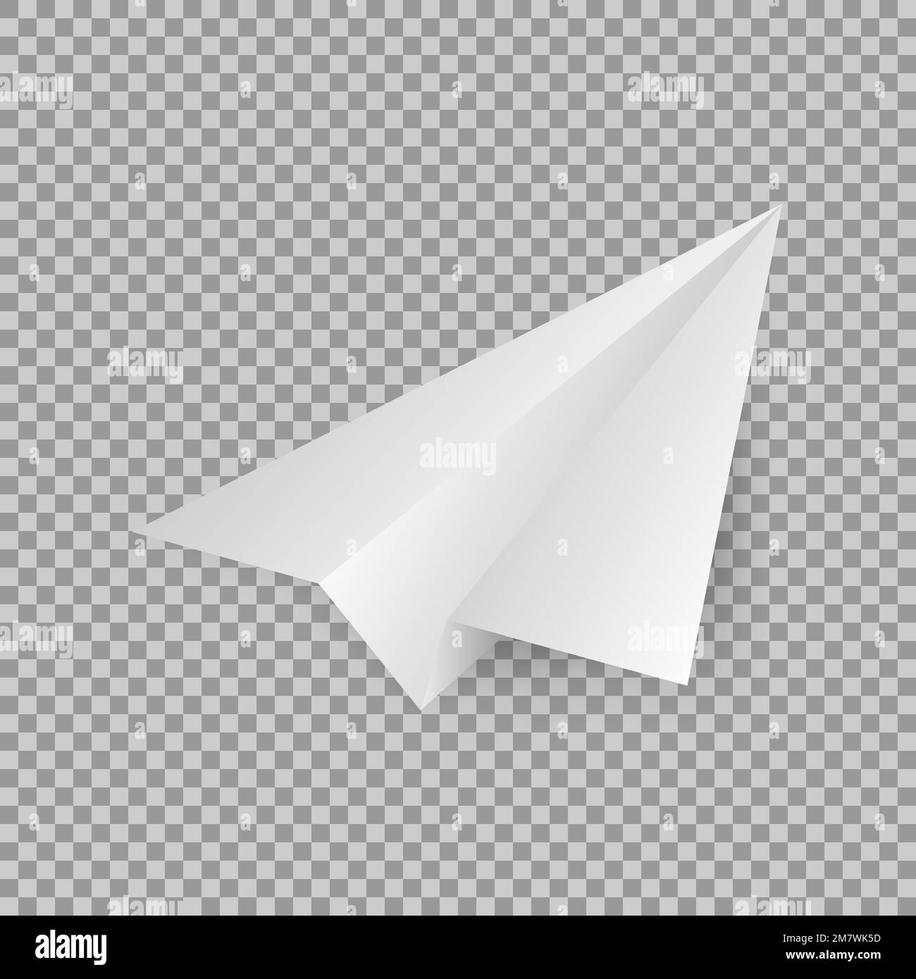 Paper Plan isolated on transparent background. Vector illustration. Eps ...