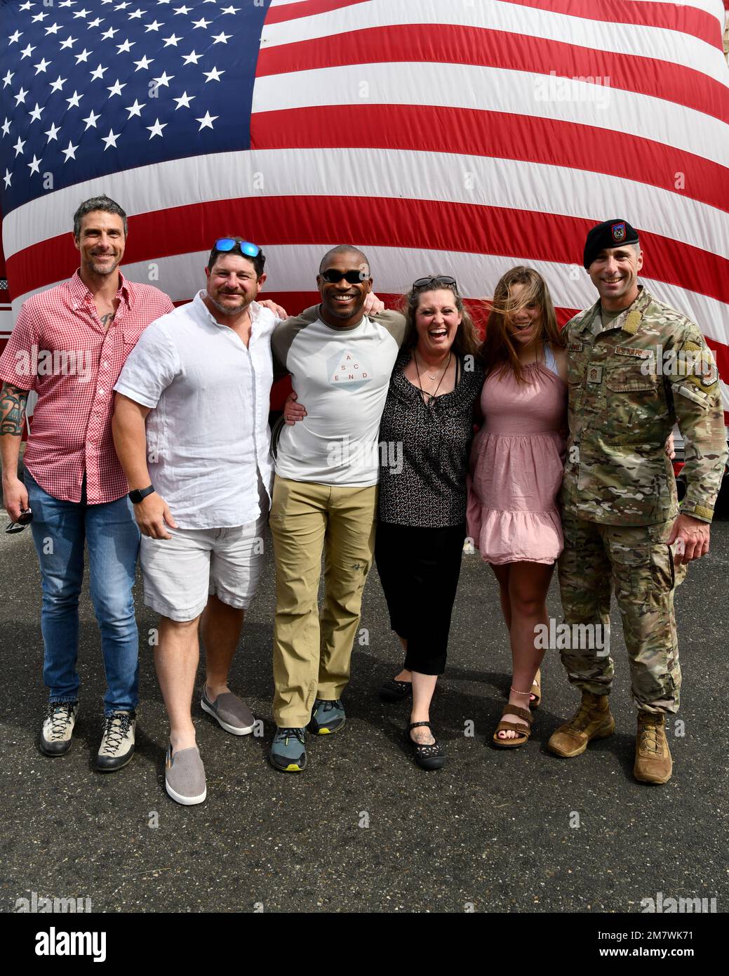 Chief Master Sgt. Brett Barbee, former 104th Fighter Wing command chief ...