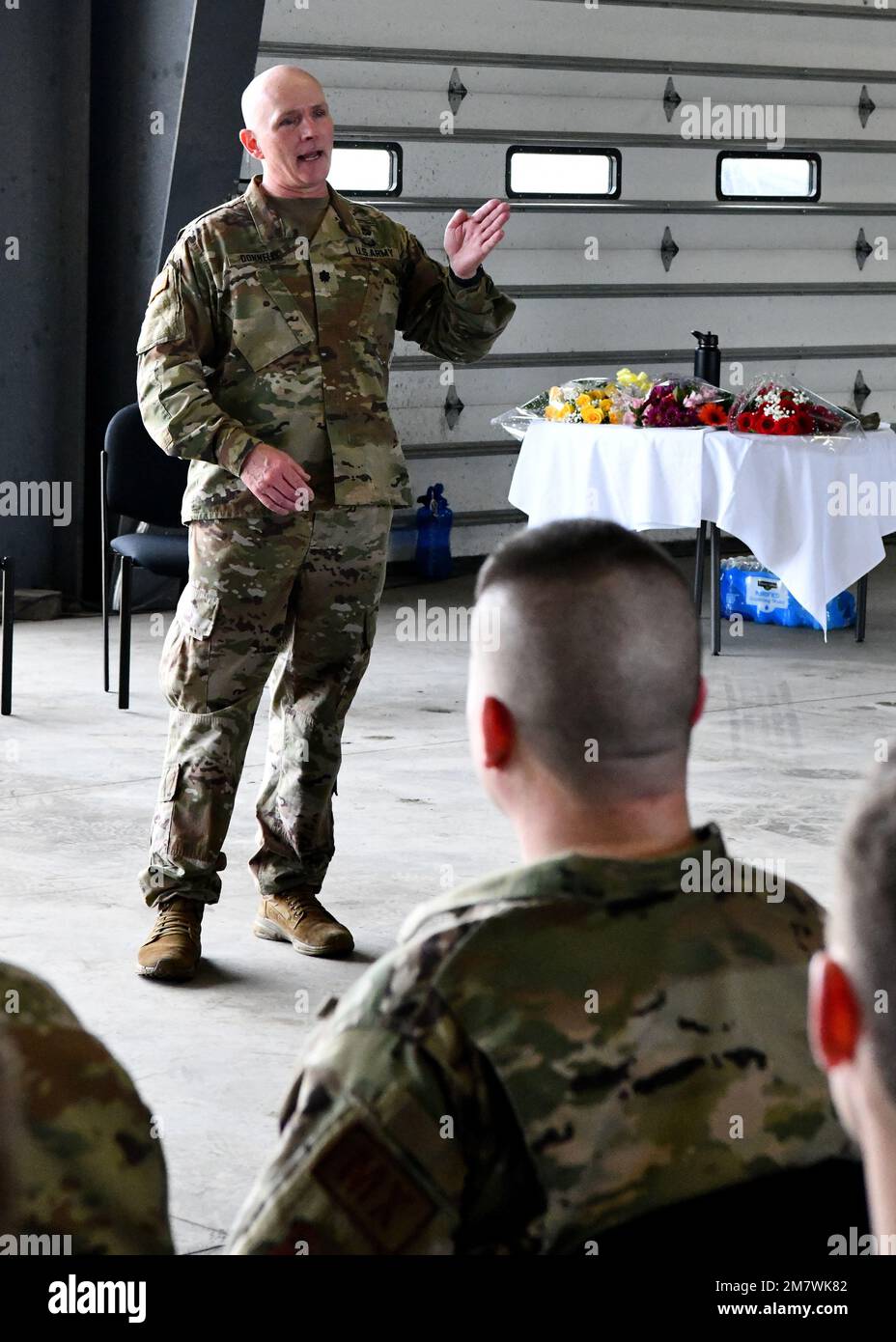U.S. Army Lt. Col. Patrick Donnelly, Task Force Powderhorn senior ...