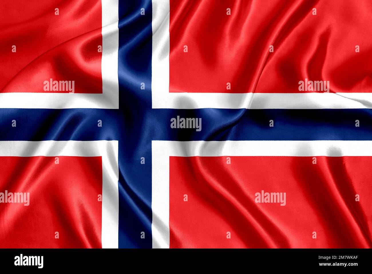 Flag of Norway Stock Photo - Alamy