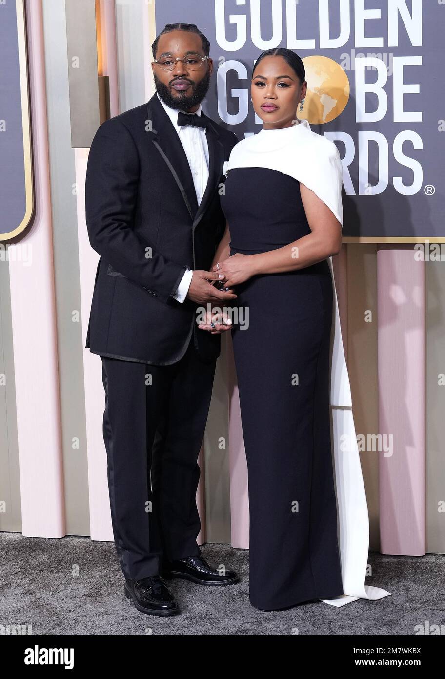 Los Angeles, USA, 10/01/2023, Ryan Coogler and Zinzi Evans arrives at ...