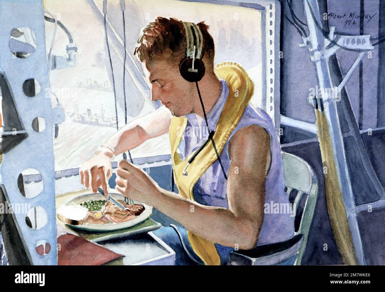 Artwork: "Refreshing Moments Aloft" Artist: Albert K. Murray Catalog ...