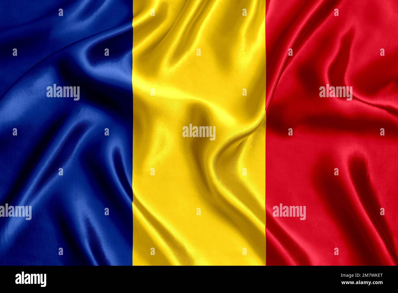 Flag of Romania Stock Photo - Alamy