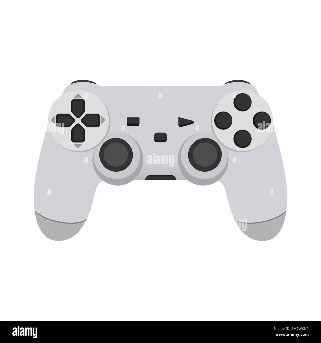 Realistic Mock-up Modern Game Controllers. Gamepad from the game ...