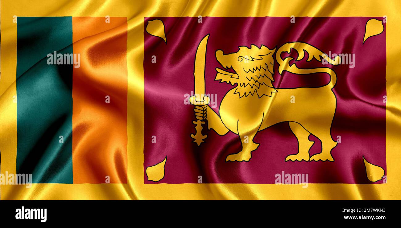 Vector sri lanka flag banner hi-res stock photography and images - Alamy