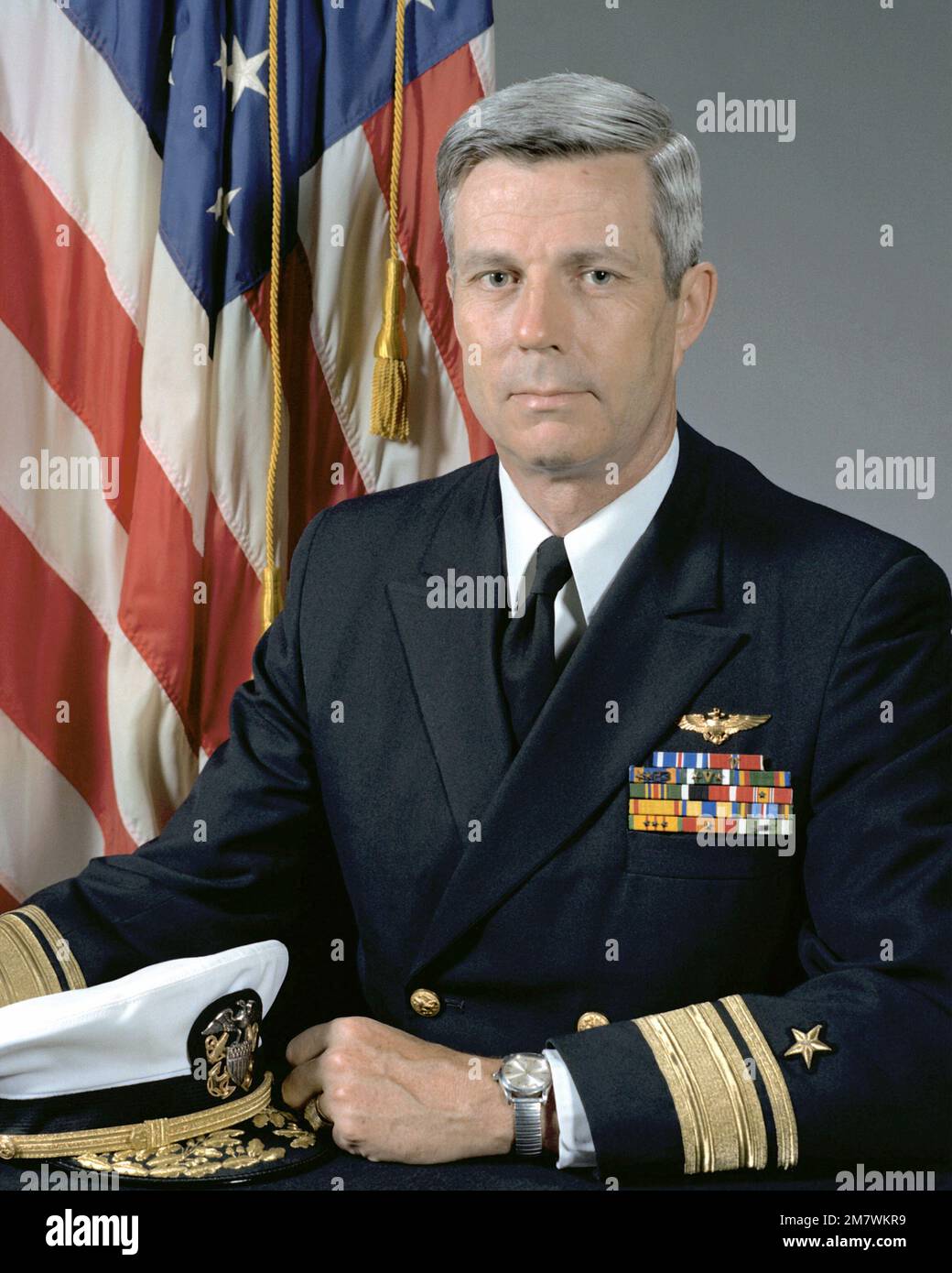 RADM Joseph B. Wilkinson, USN (uncovered). Country: Unknown Stock Photo ...