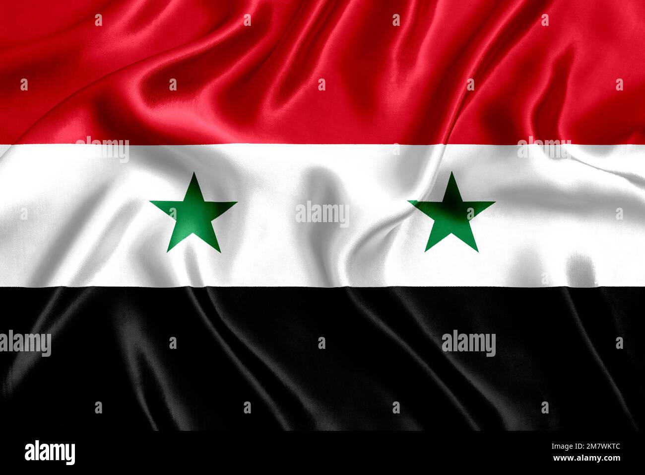 Flag of Syria Stock Photo - Alamy