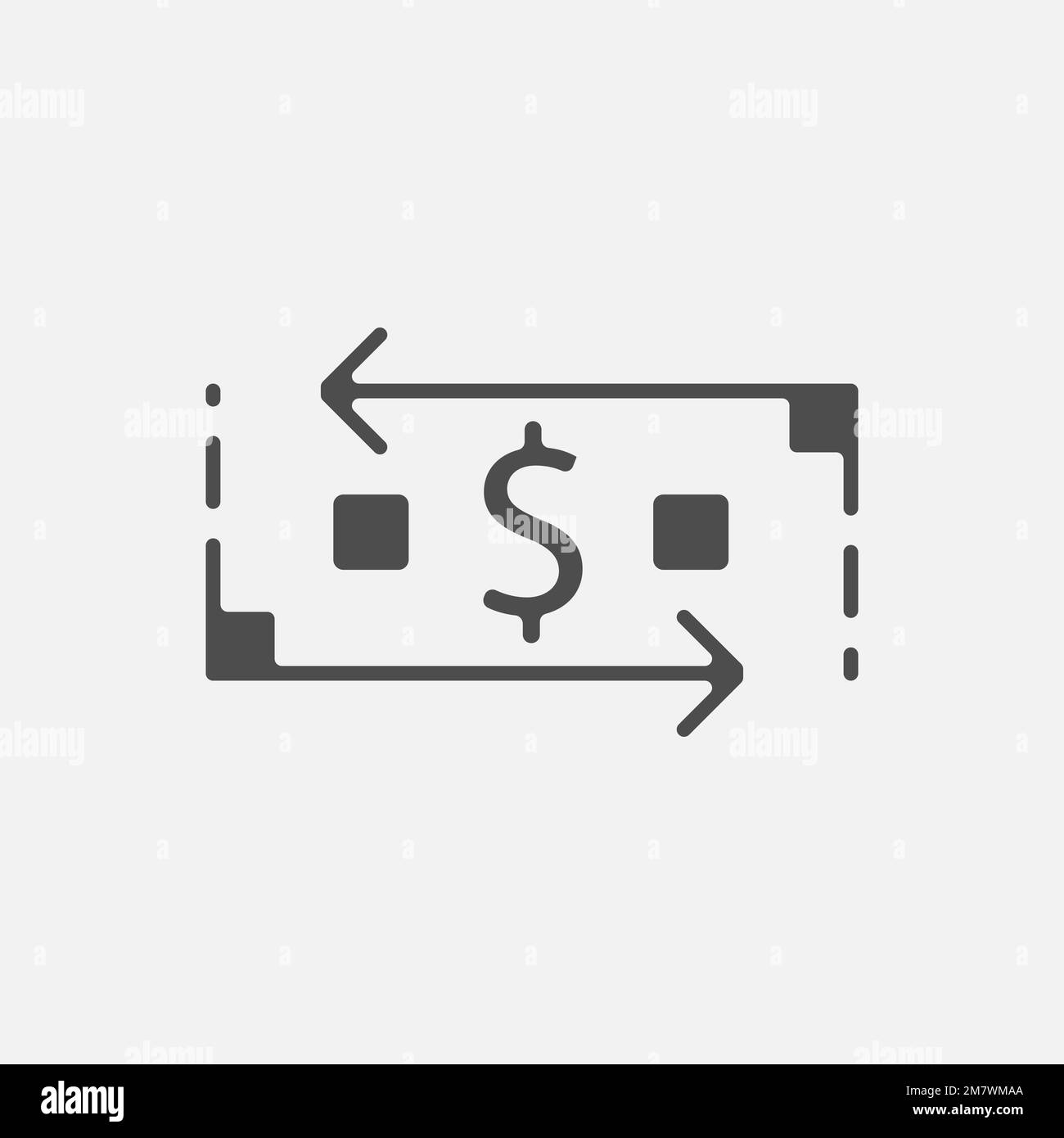 Fast pay linear icon isolated on white background. Vector illustration ...