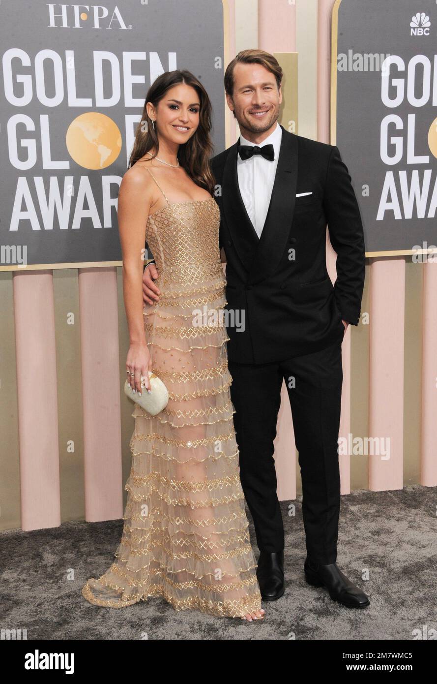 Beverly Hills, CA. 10th Jan, 2023. Gigi Paris, Glen Powell at arrivals ...