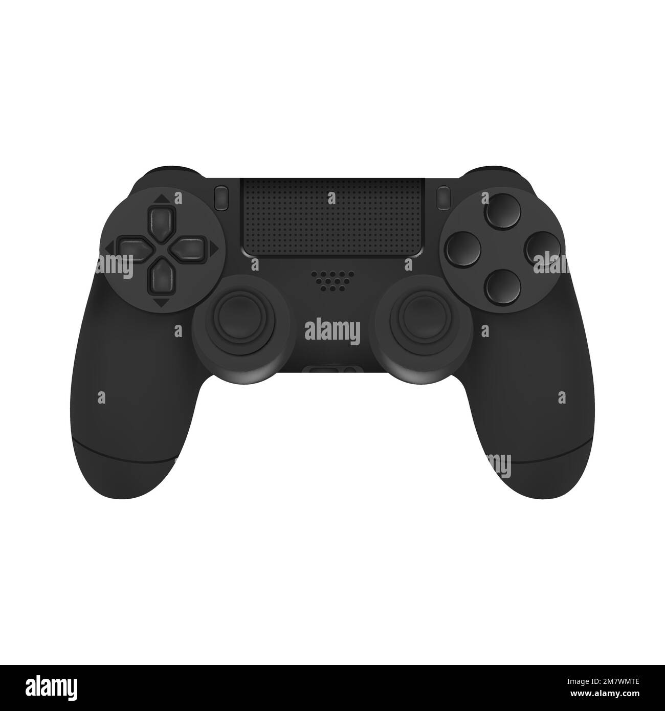 Realistic Mock-up Modern Game Controllers. Gamepad from the game ...