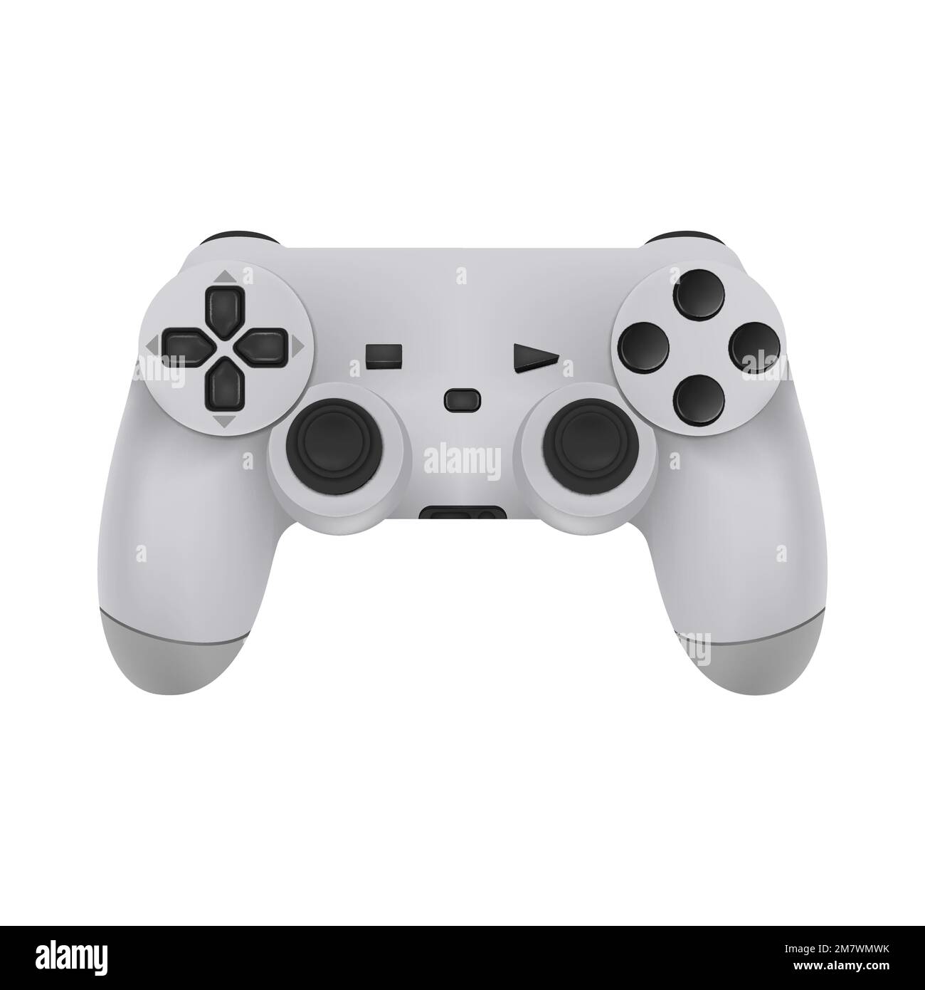 Realistic Mock-up Modern Game Controllers. Gamepad from the game ...