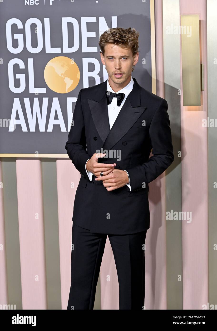 Los Angeles, USA. 10th Jan, 2023. Austin Butler arriving at the 80th ...