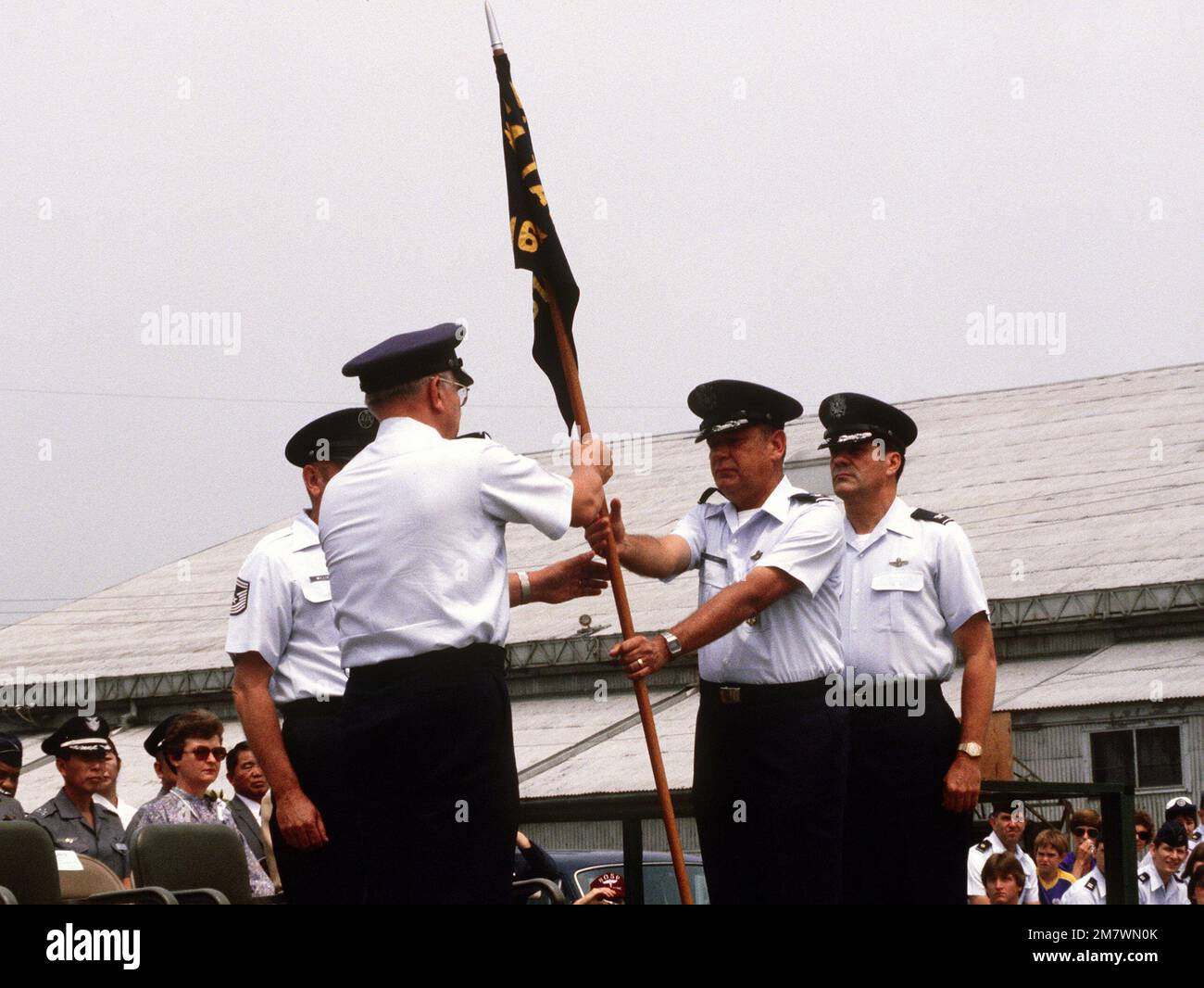 COL Robert N. Clark turns over command of the 316th Tactical Airlift ...