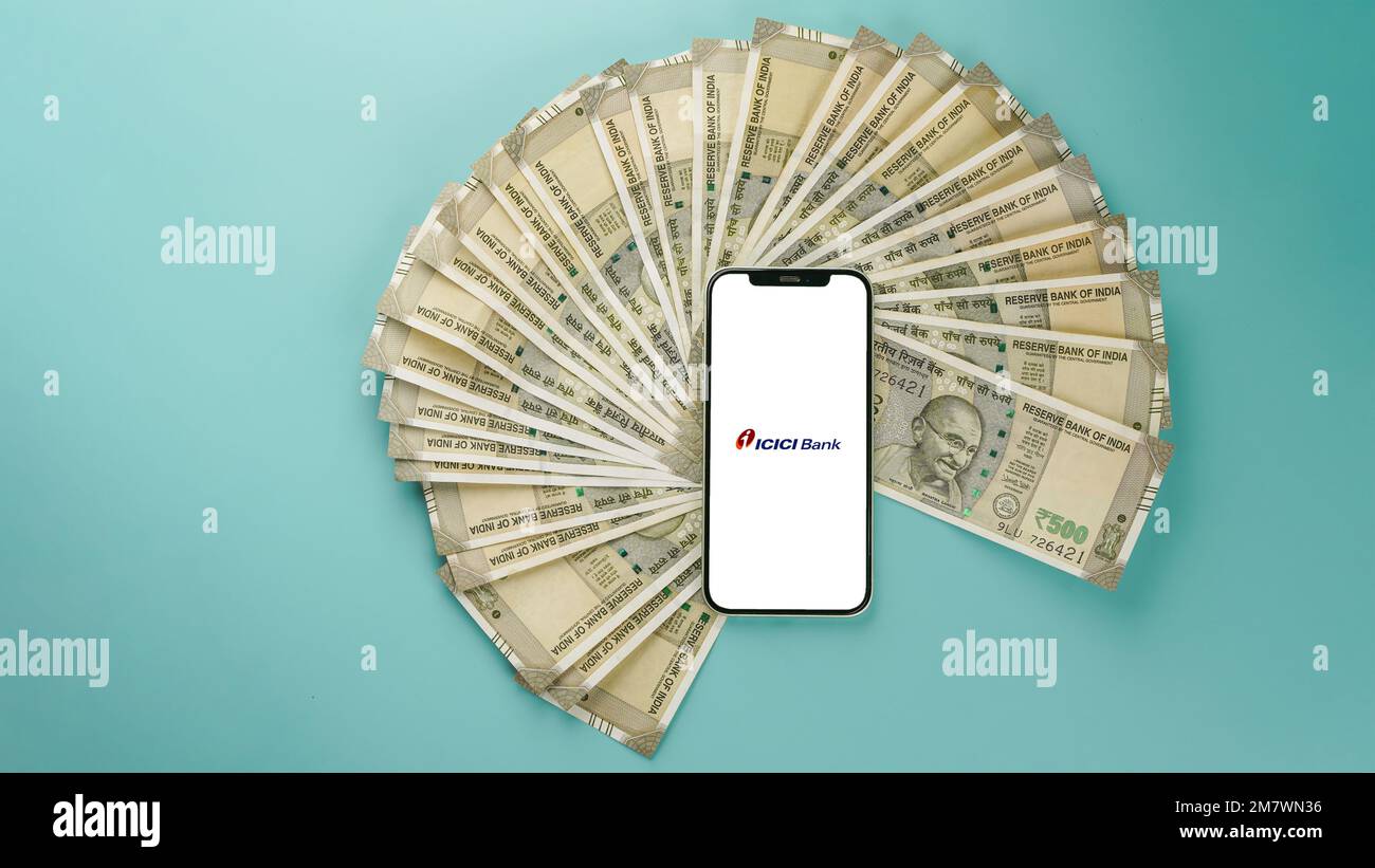 Icici bank logo hi-res stock photography and images - Alamy