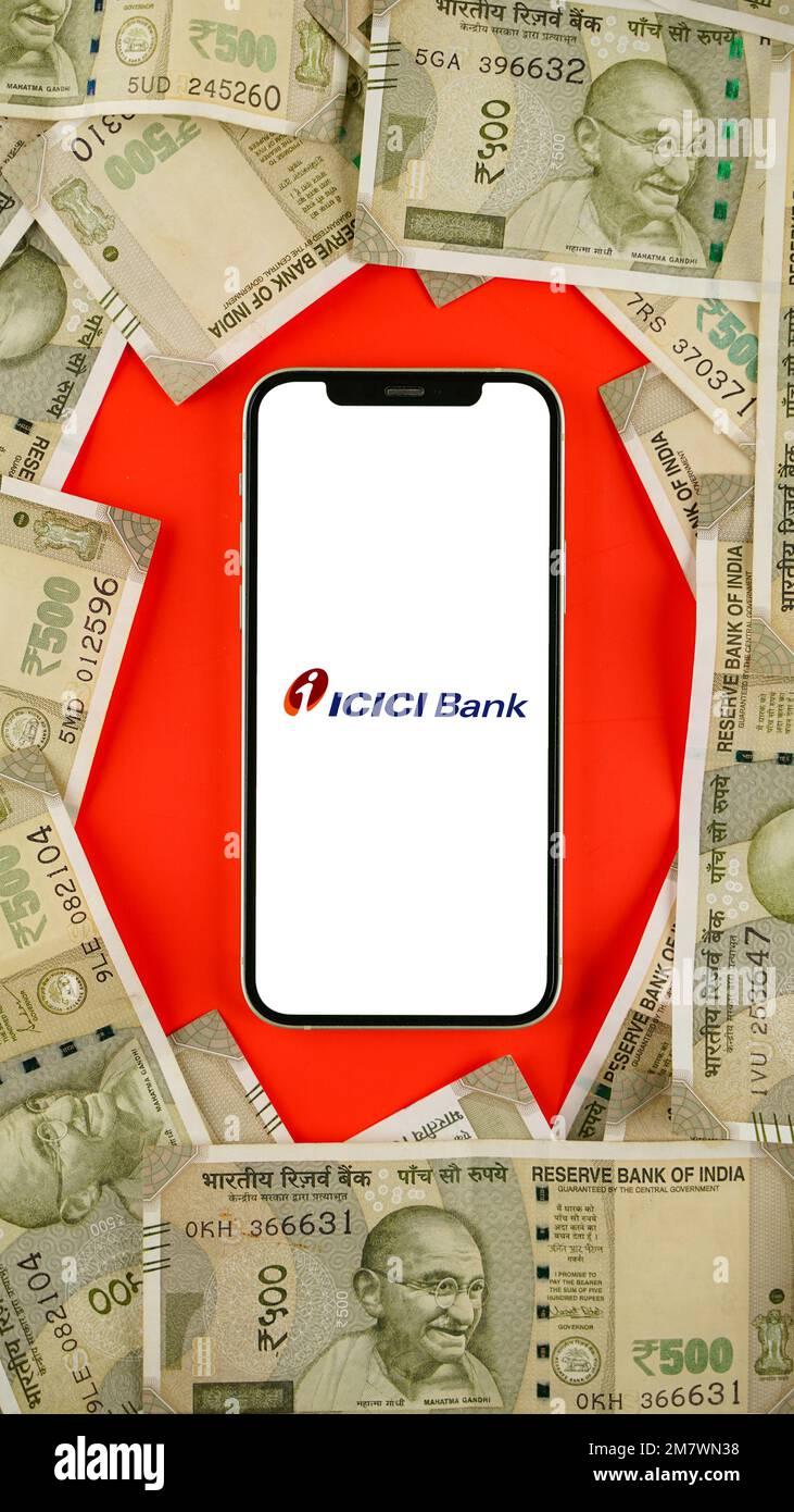 Icici bank logo hi-res stock photography and images - Alamy