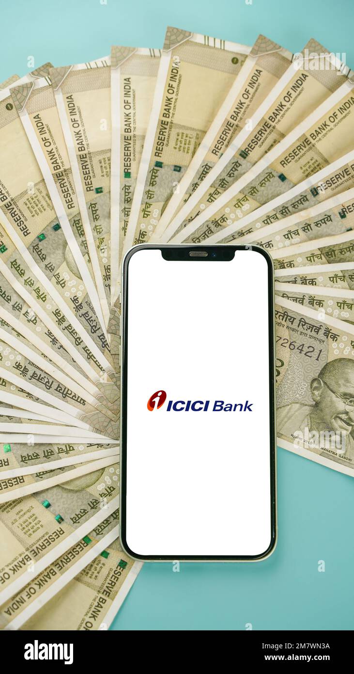 Icici bank logo hi-res stock photography and images - Alamy