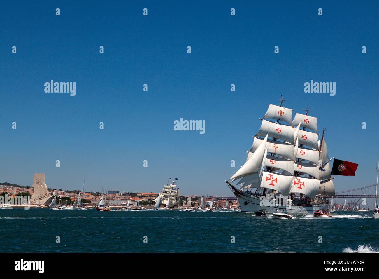 Portuguese Navy tall ship Sagres II, Lisbon, 2012 Stock Photo - Alamy