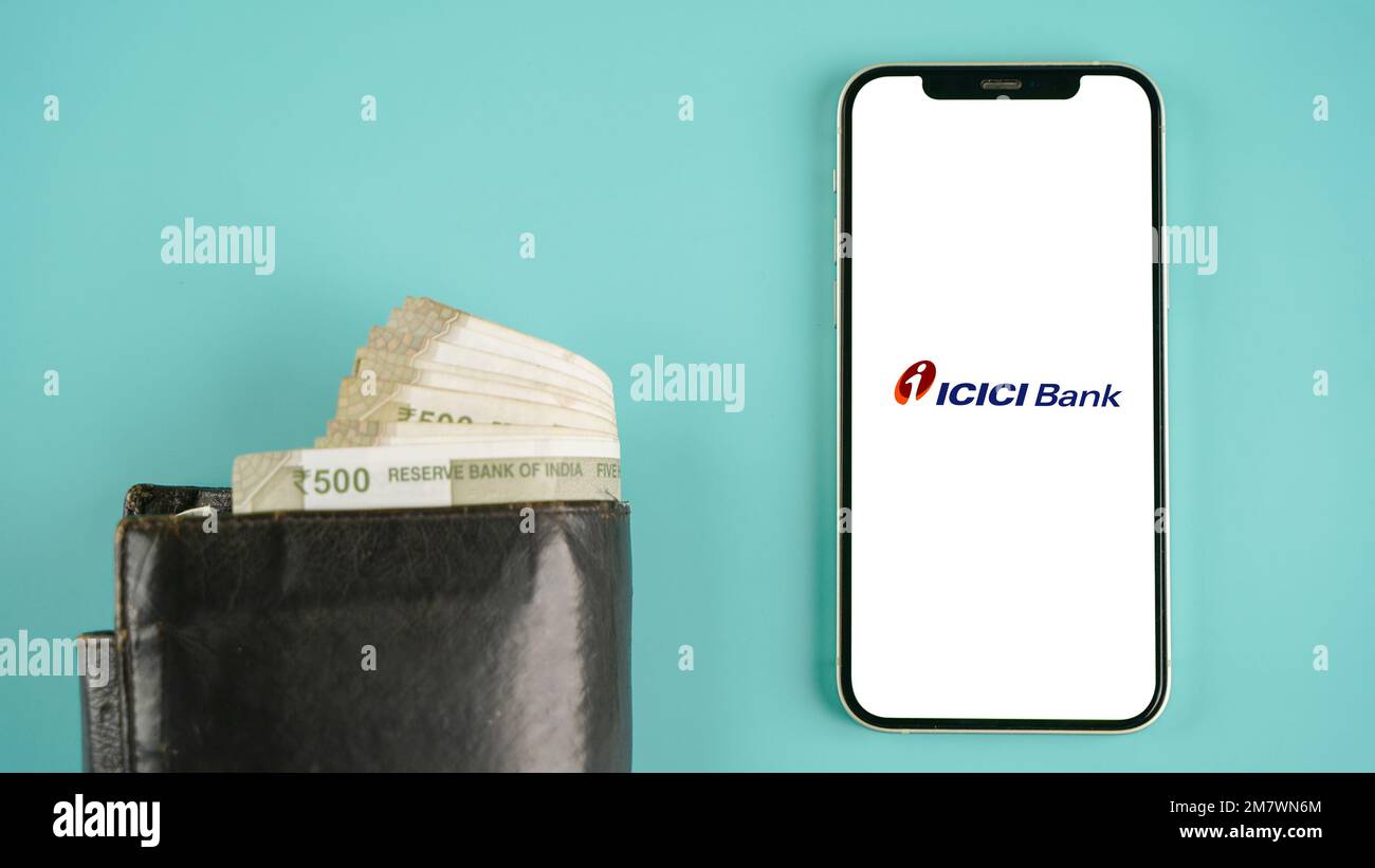 Icici bank logo hi-res stock photography and images - Alamy