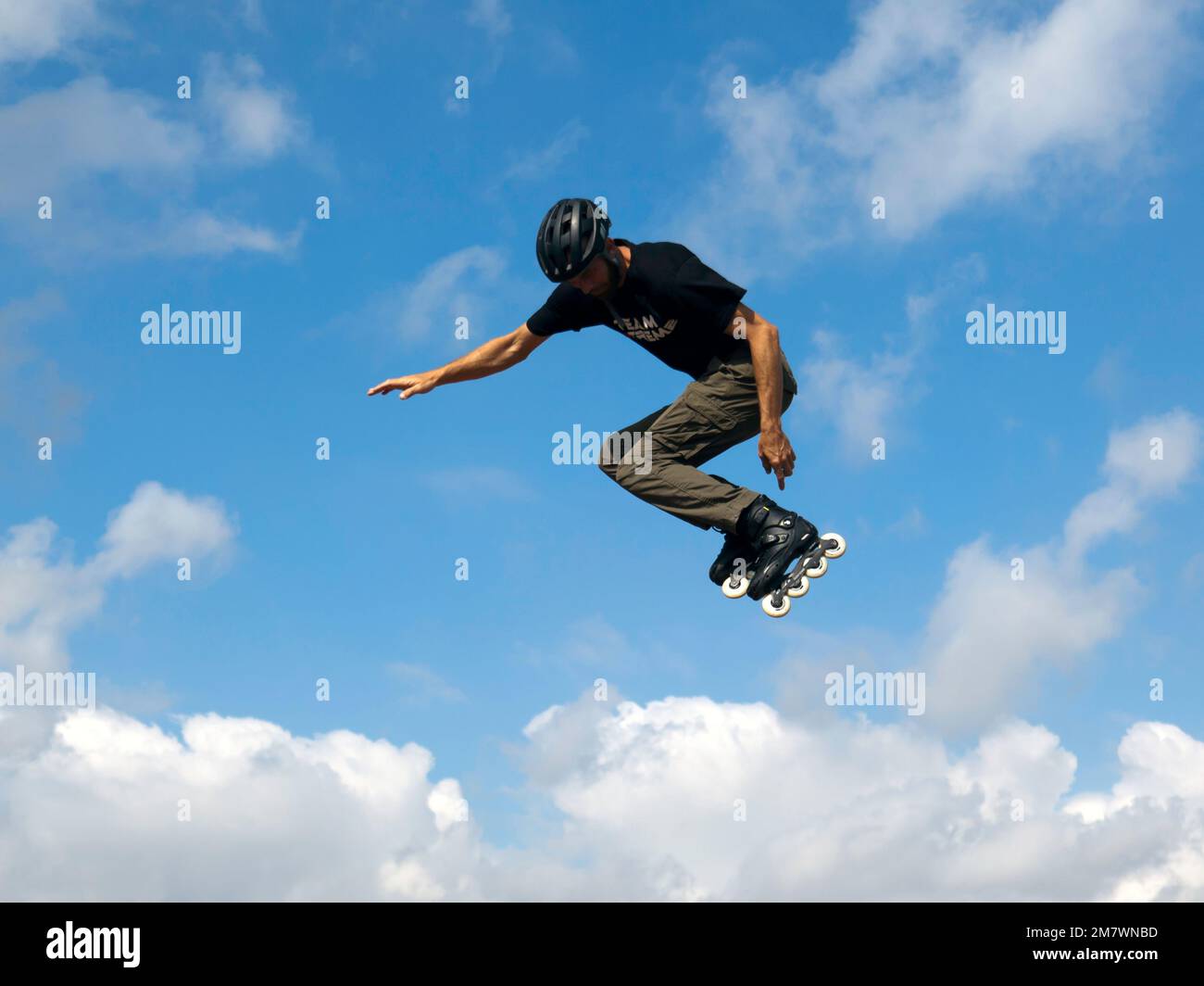 Extreme Sports demonstration by BMX Legends, skateboard, scooter and ...