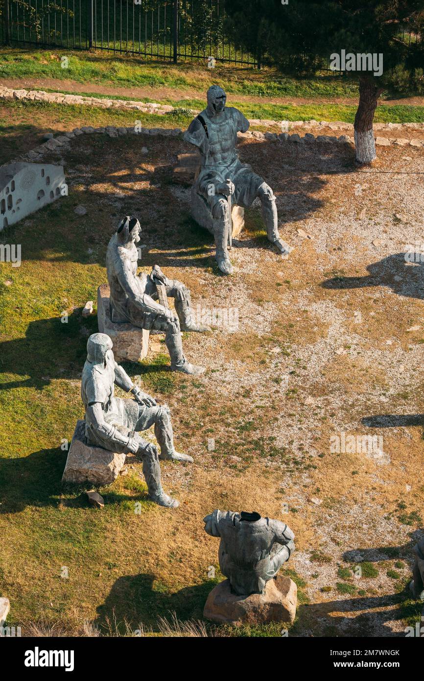 Gori, Shida Kartli Region, Georgia, Eurasia. Memorial Of Georgian ...