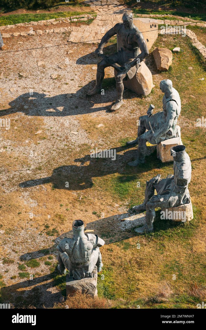 Gori, Shida Kartli Region, Georgia, Eurasia. Memorial Of Georgian ...