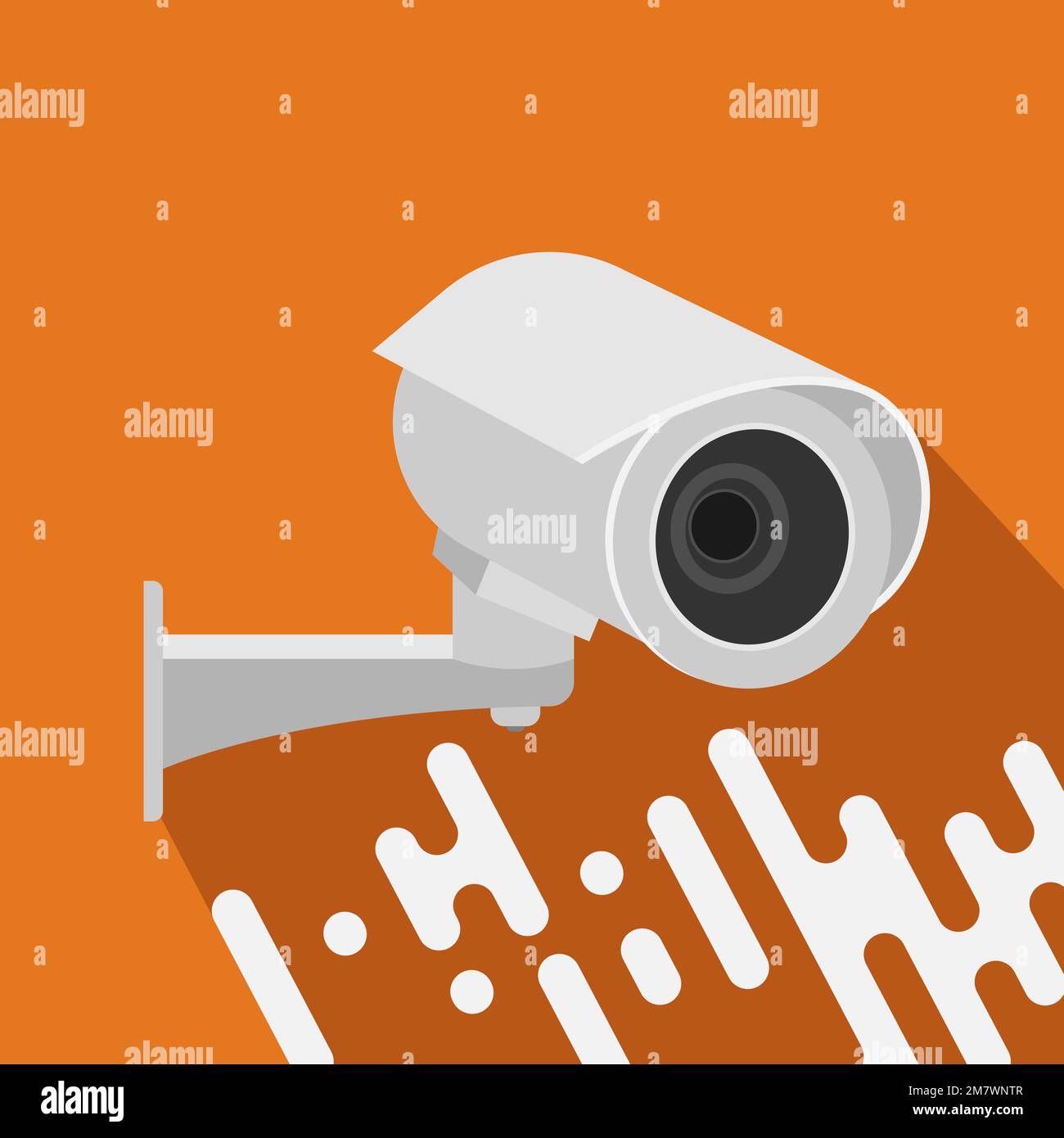 Illustration cartoon cctv security camera hi-res stock photography and ...