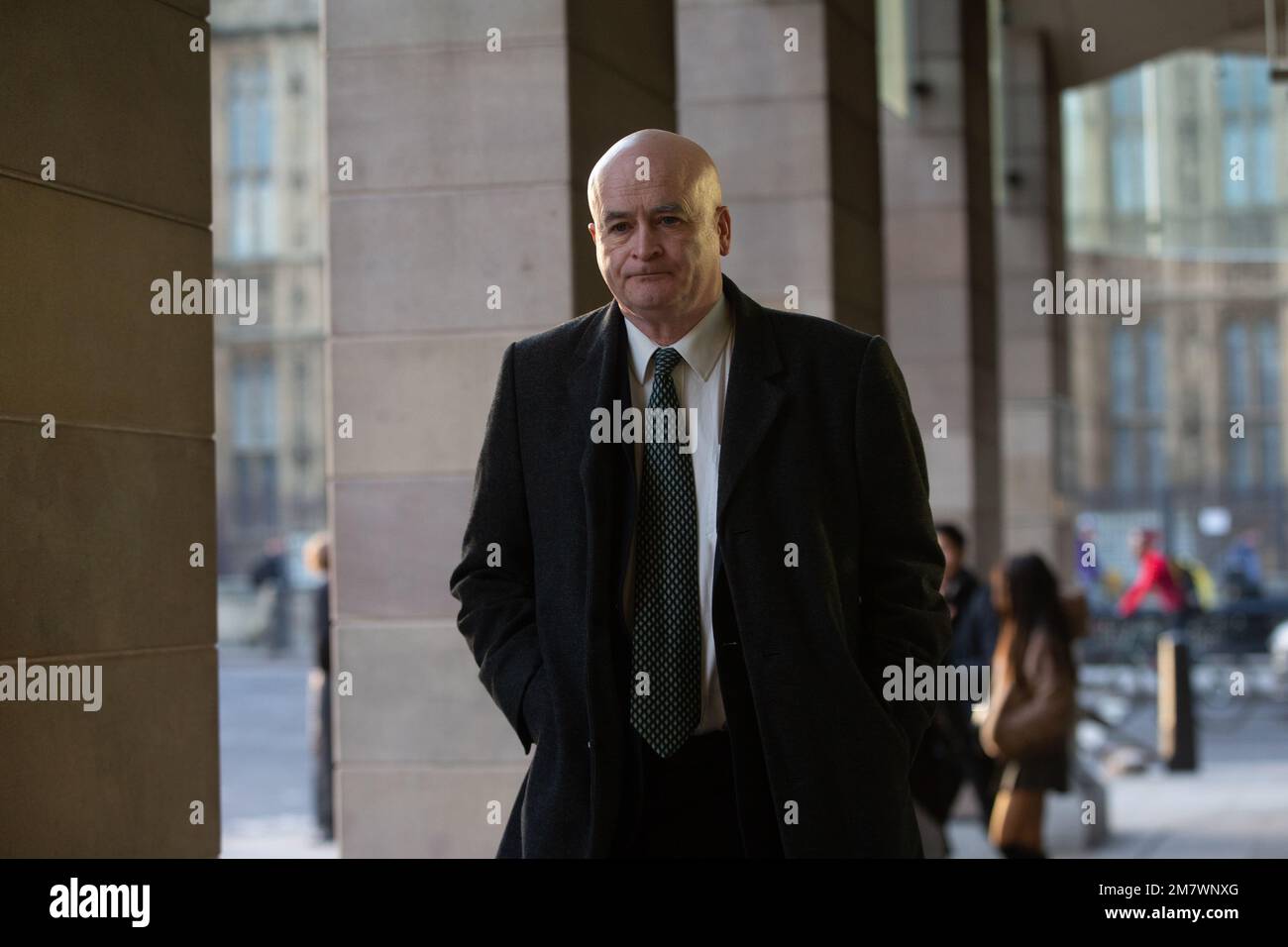 London, England, UK. 11th Jan, 2023. The National Union of Rail ...