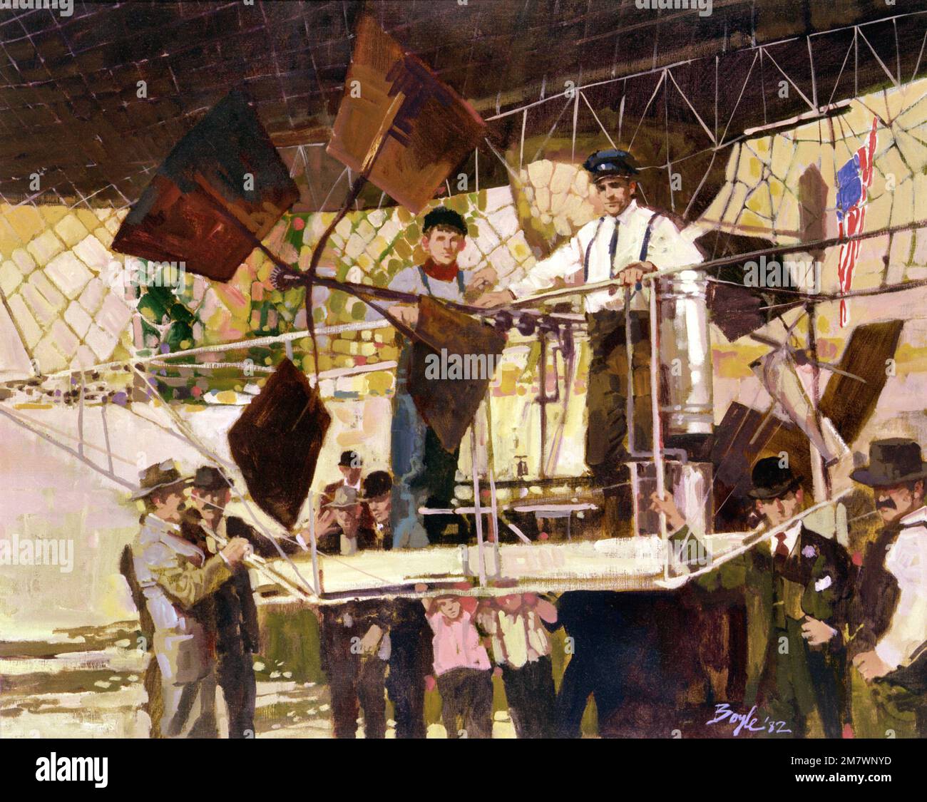 Artwork: "California Eagle" Artist: Neil Boyle. Country: Unknown Stock ...