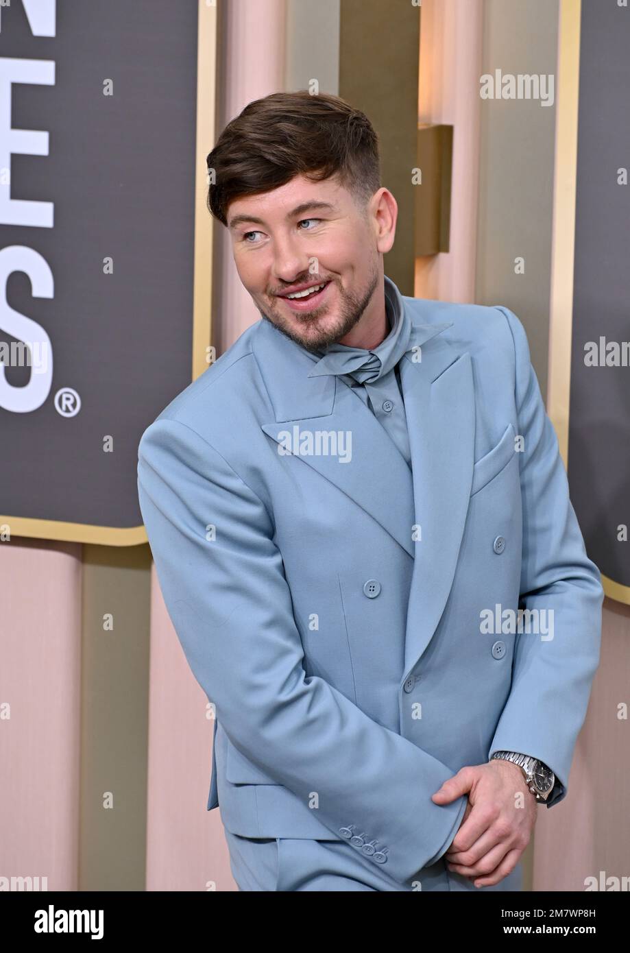 Los Angeles, USA. 10th Jan, 2023. Barry Keoghan arriving at the 80th ...