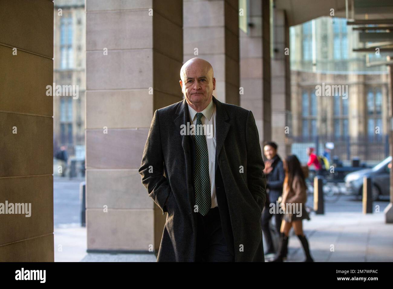 London, England, UK. 11th Jan, 2023. The National Union of Rail ...