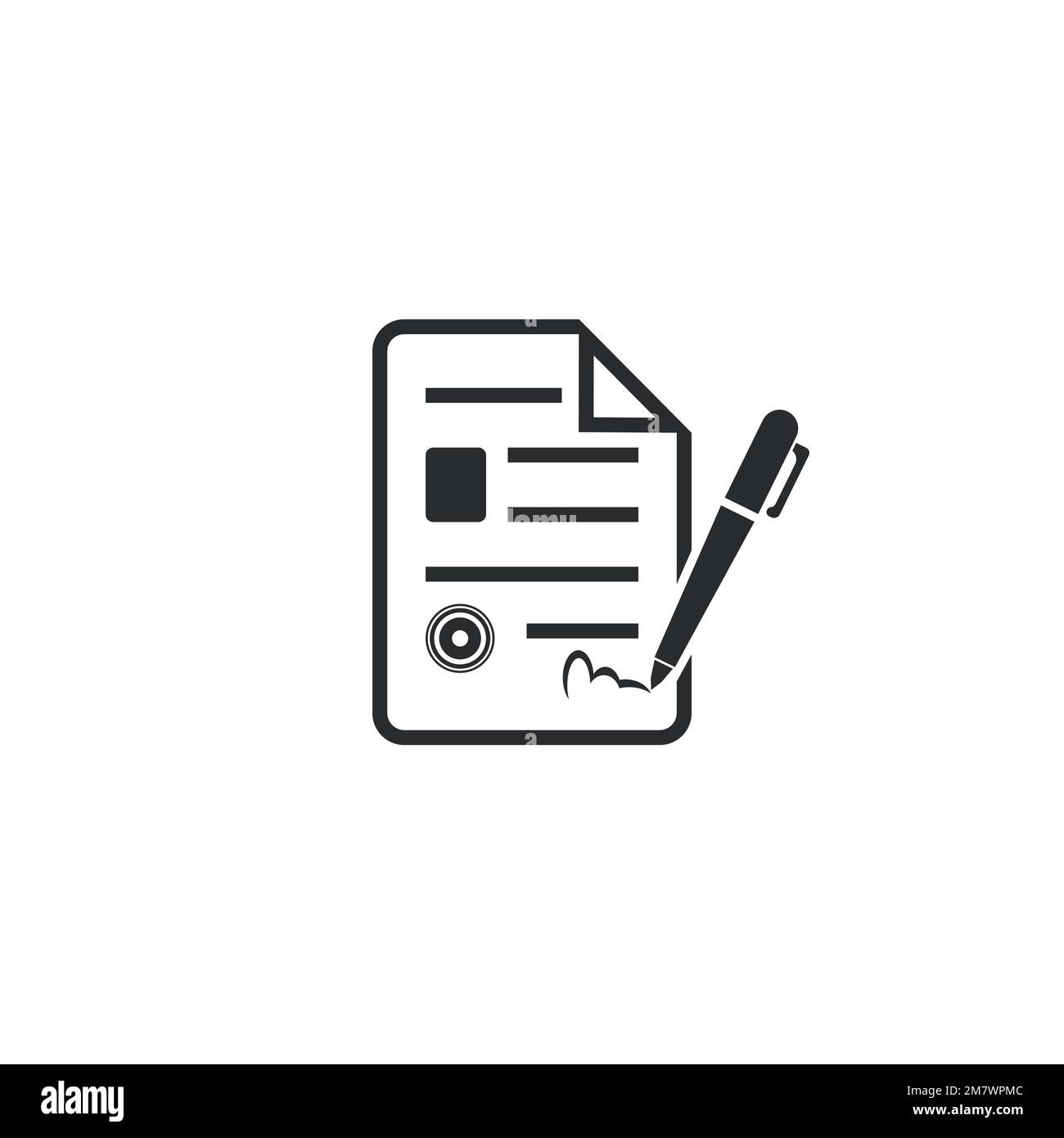 Signing clipboard Stock Vector Images - Alamy