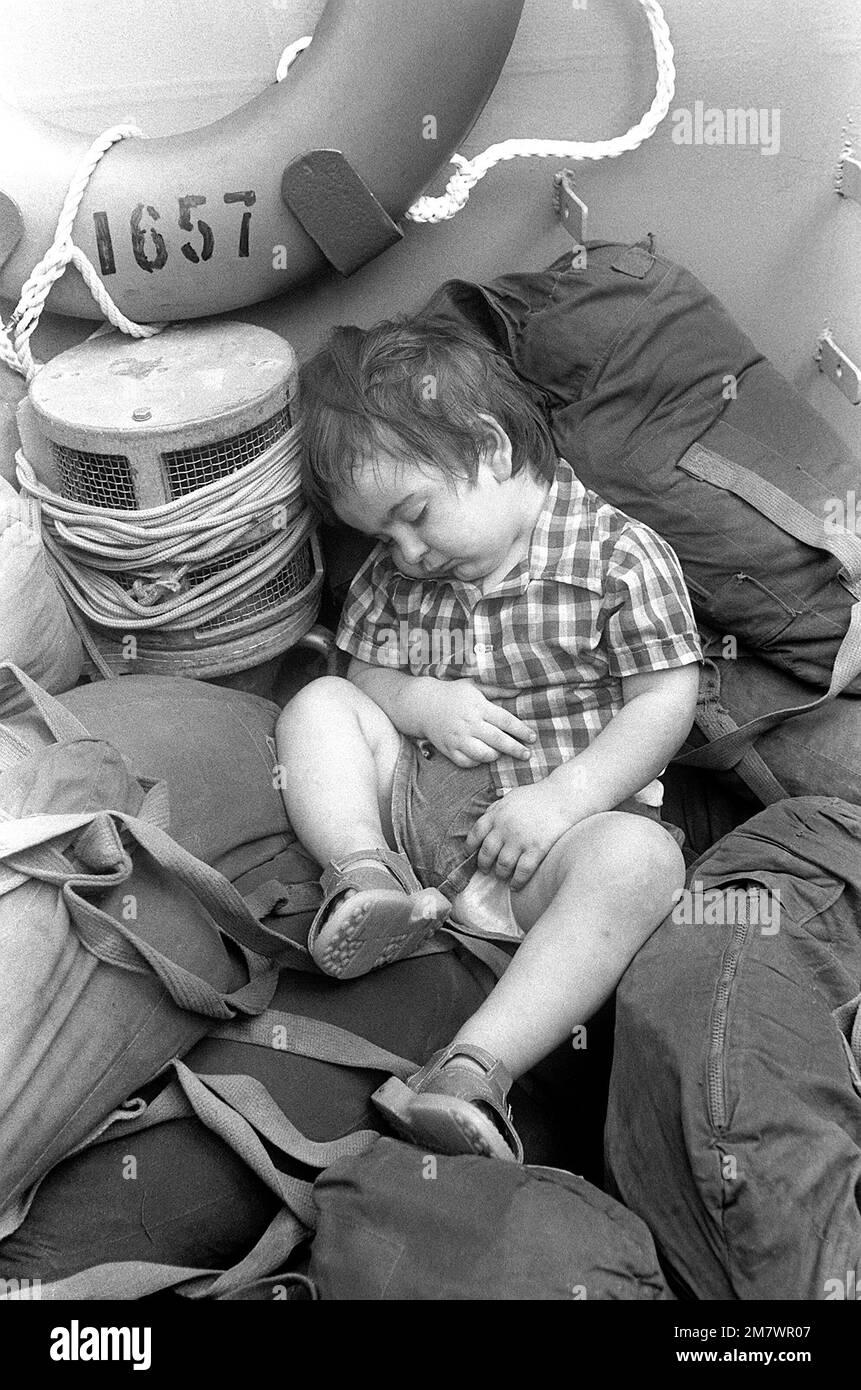 Mission personnel and child Black and White Stock Photos & Images - Alamy