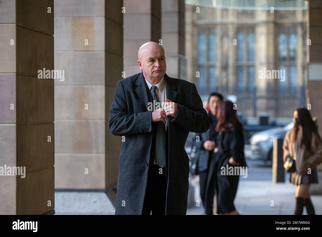 London, England, UK. 11th Jan, 2023. The National Union of Rail ...