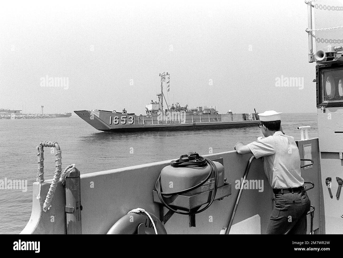 Landing craft utility lcu Black and White Stock Photos & Images - Alamy