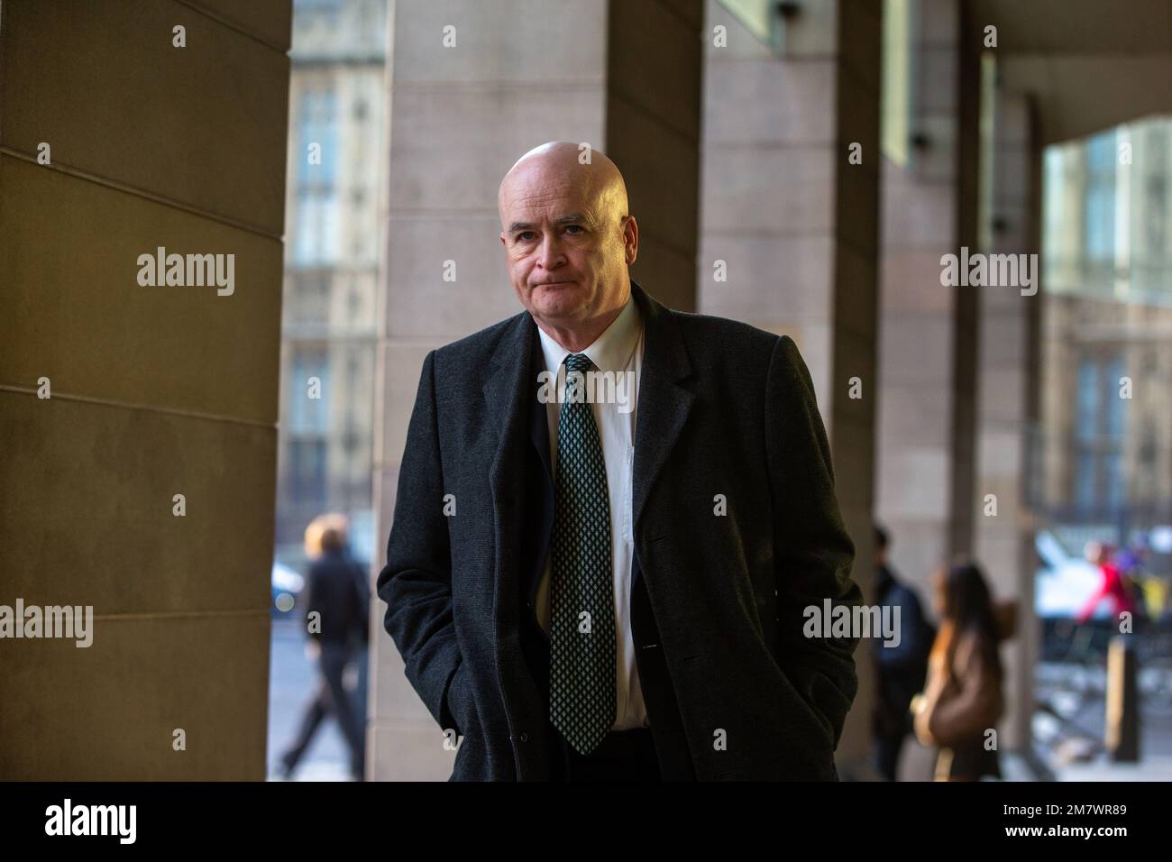 London, England, UK. 11th Jan, 2023. The National Union of Rail ...