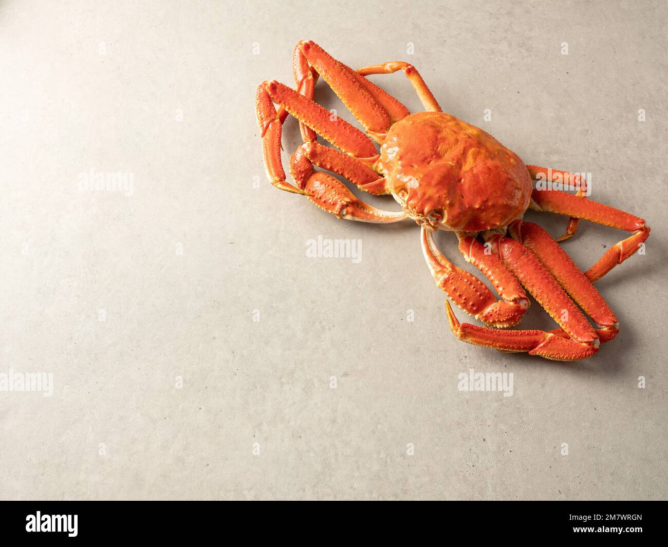 Fresh red snow crab, steamed snow crab Stock Photo - Alamy