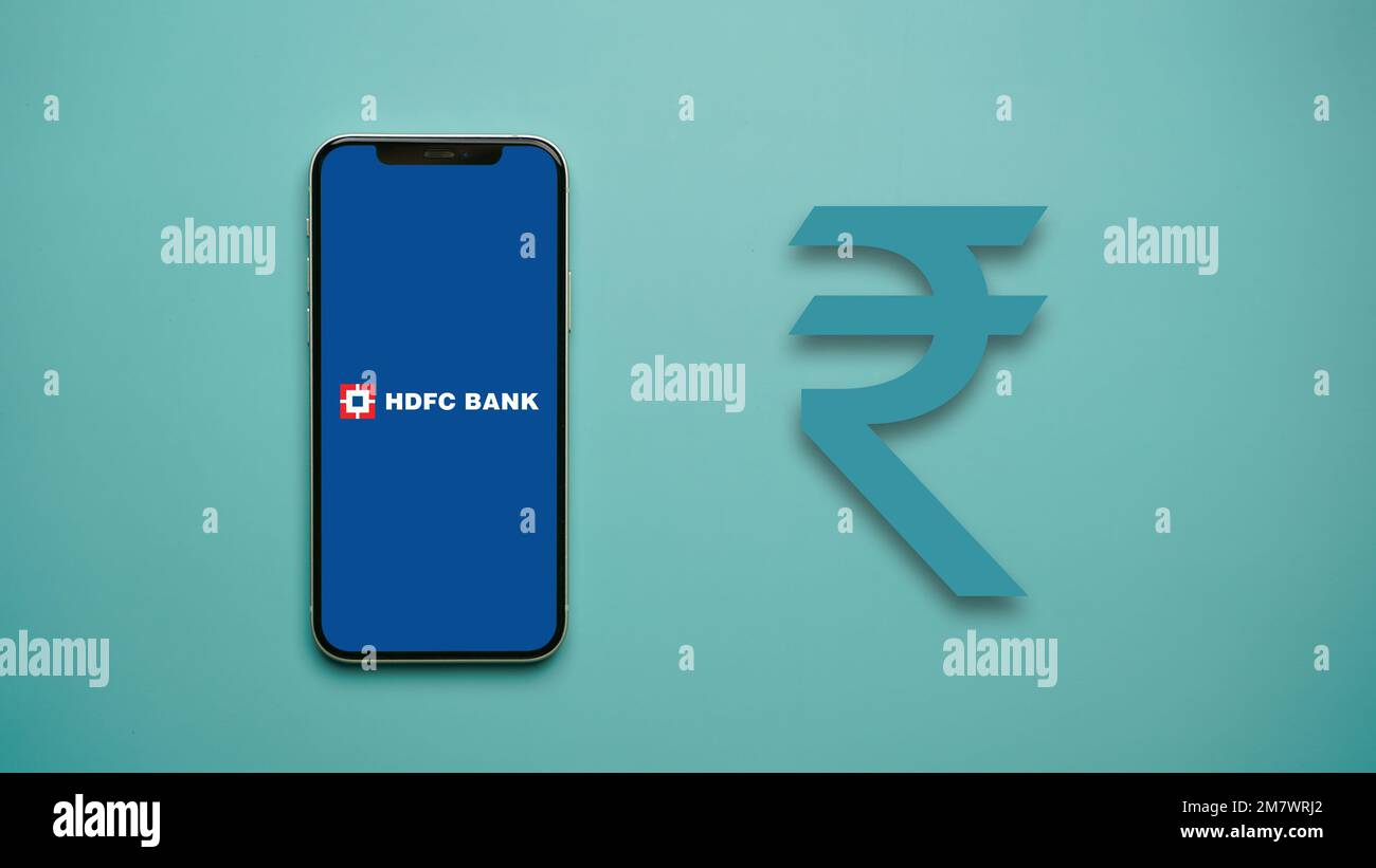 Hdfc bank logo hi-res stock photography and images - Alamy