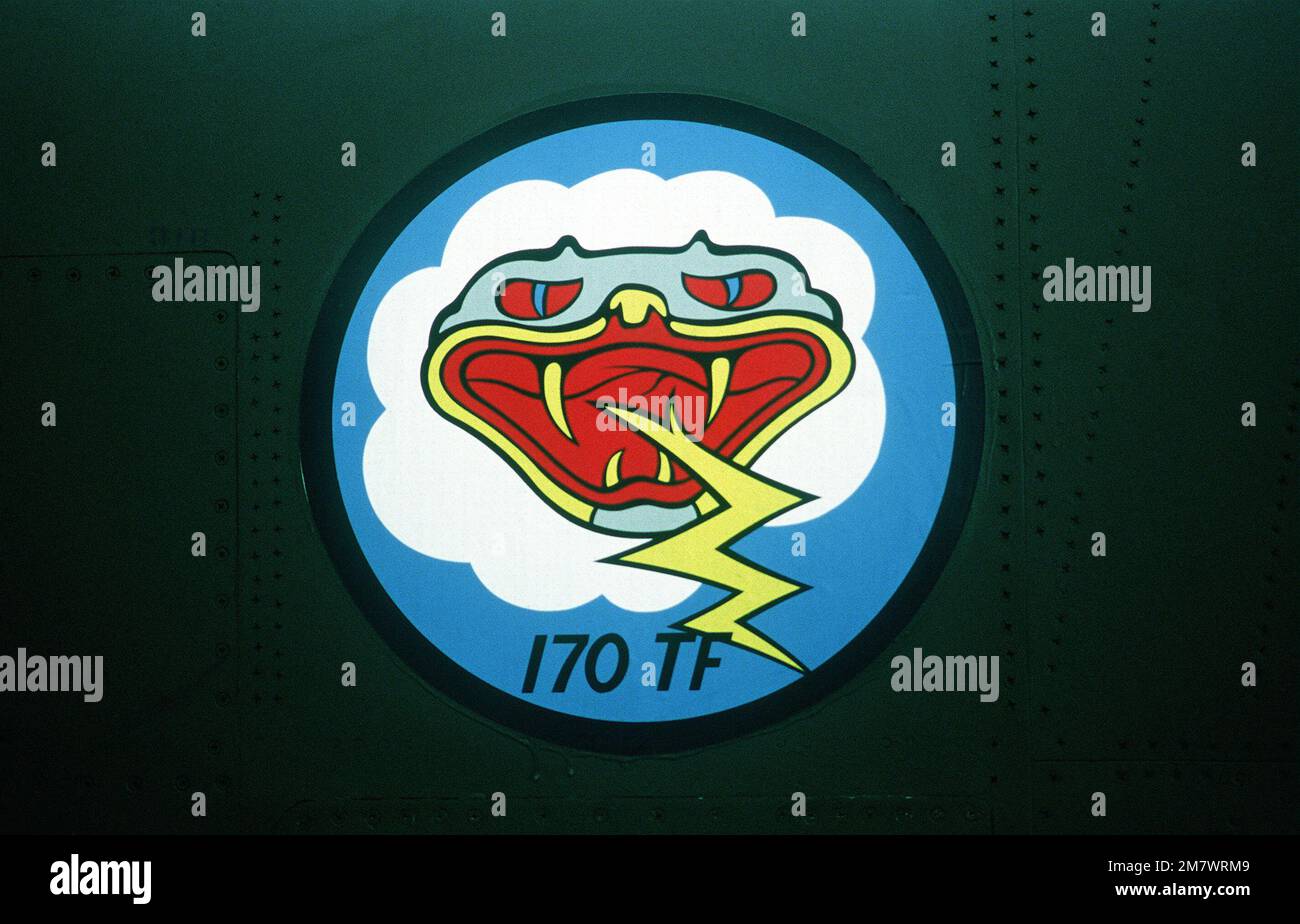 The organizational emblem of the 170th Tactical Fighter Squadron ...