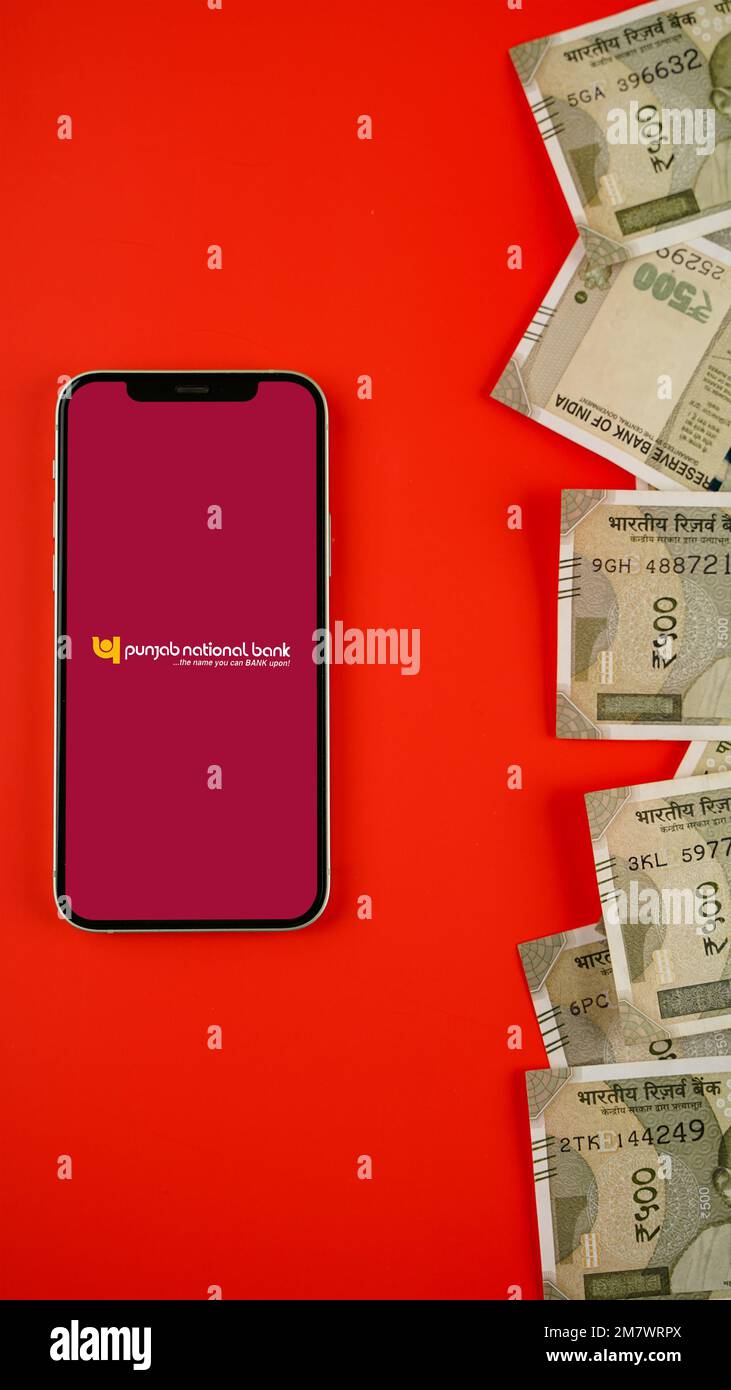 Punjab national bank logo hi-res stock photography and images - Alamy