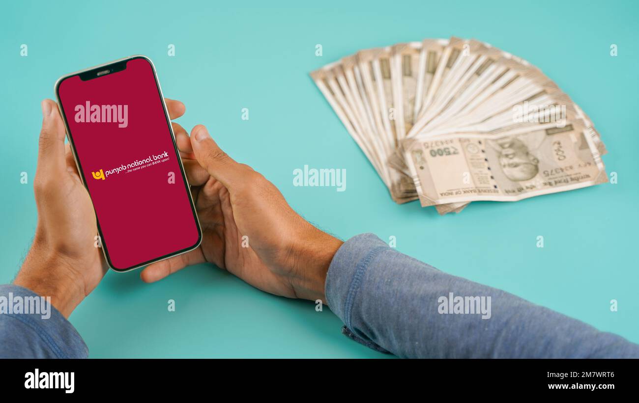 Punjab national bank logo hi-res stock photography and images - Alamy