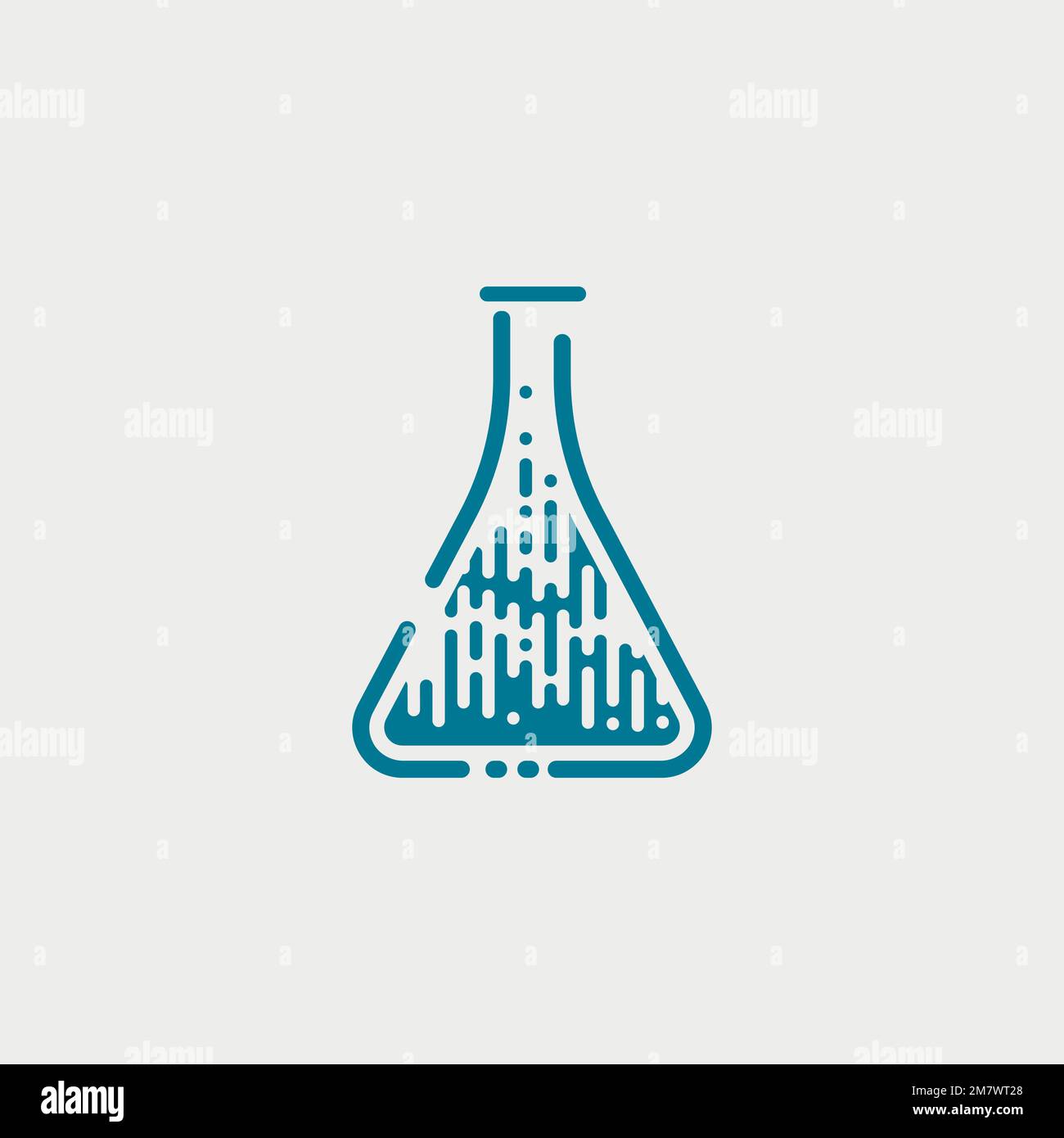 laboratory - tube icon isolated on white background. Vector ...