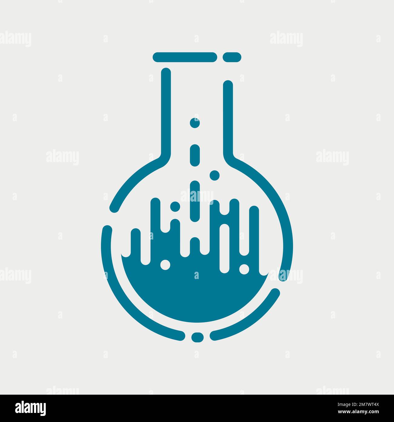 laboratory - tube icon isolated on white background. Vector ...