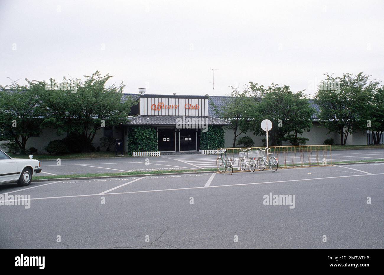 An exterior view of the officers club. Base: Marine Corps Air Station ...