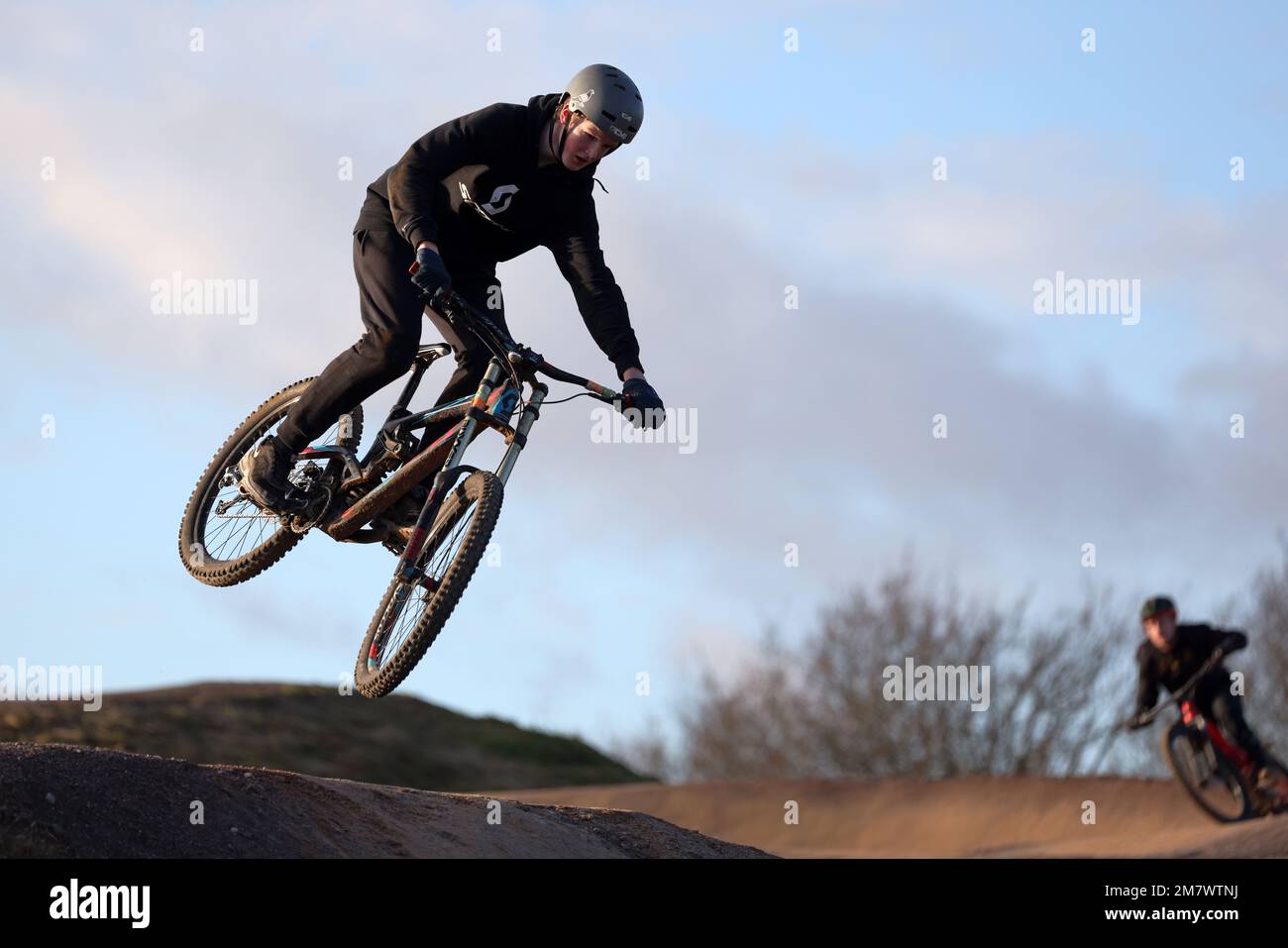Pump track cycle hi-res stock photography and images - Alamy