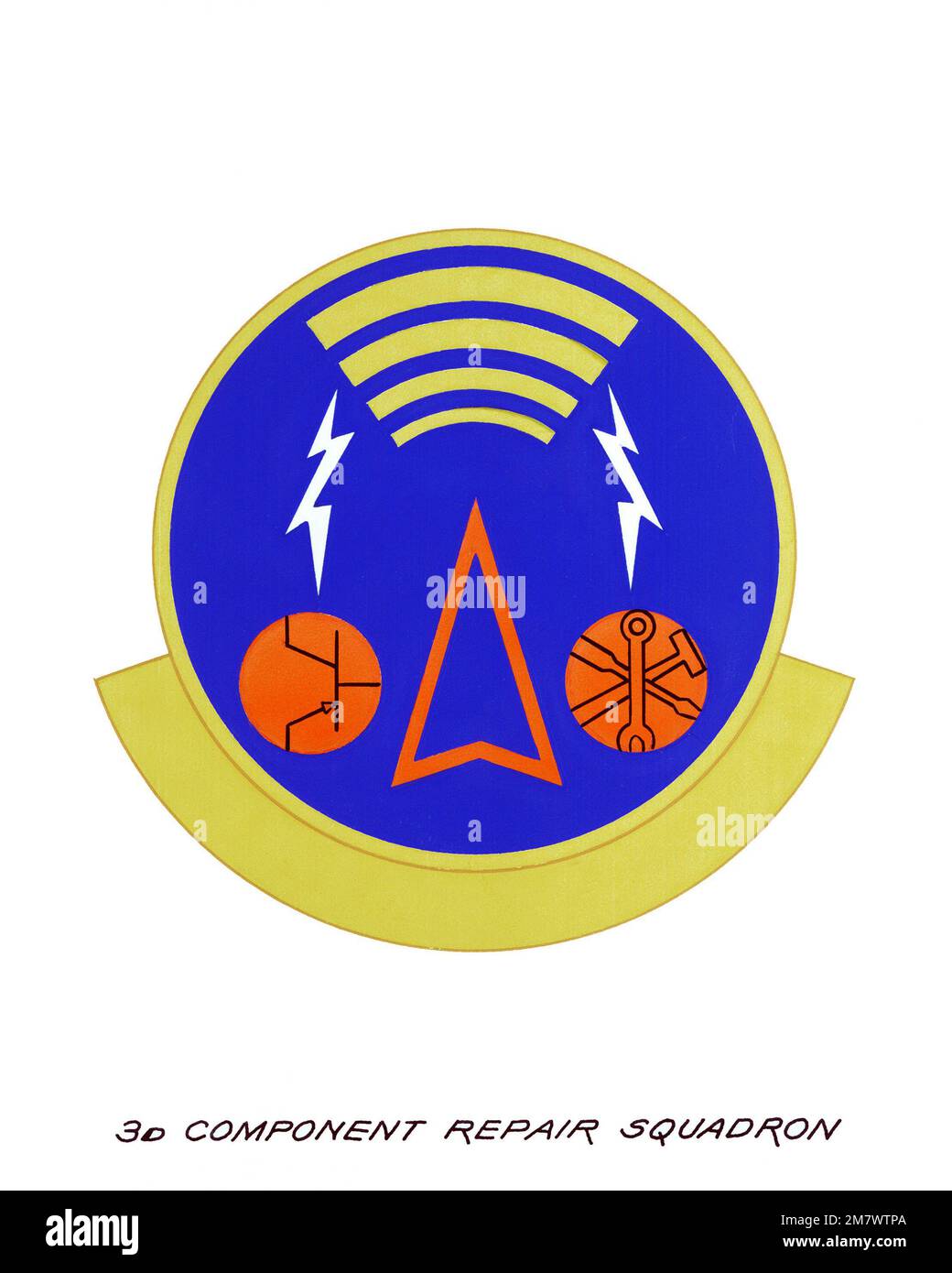 Approved insignia for: 3rd Component Squadron. Country: Unknown Stock ...