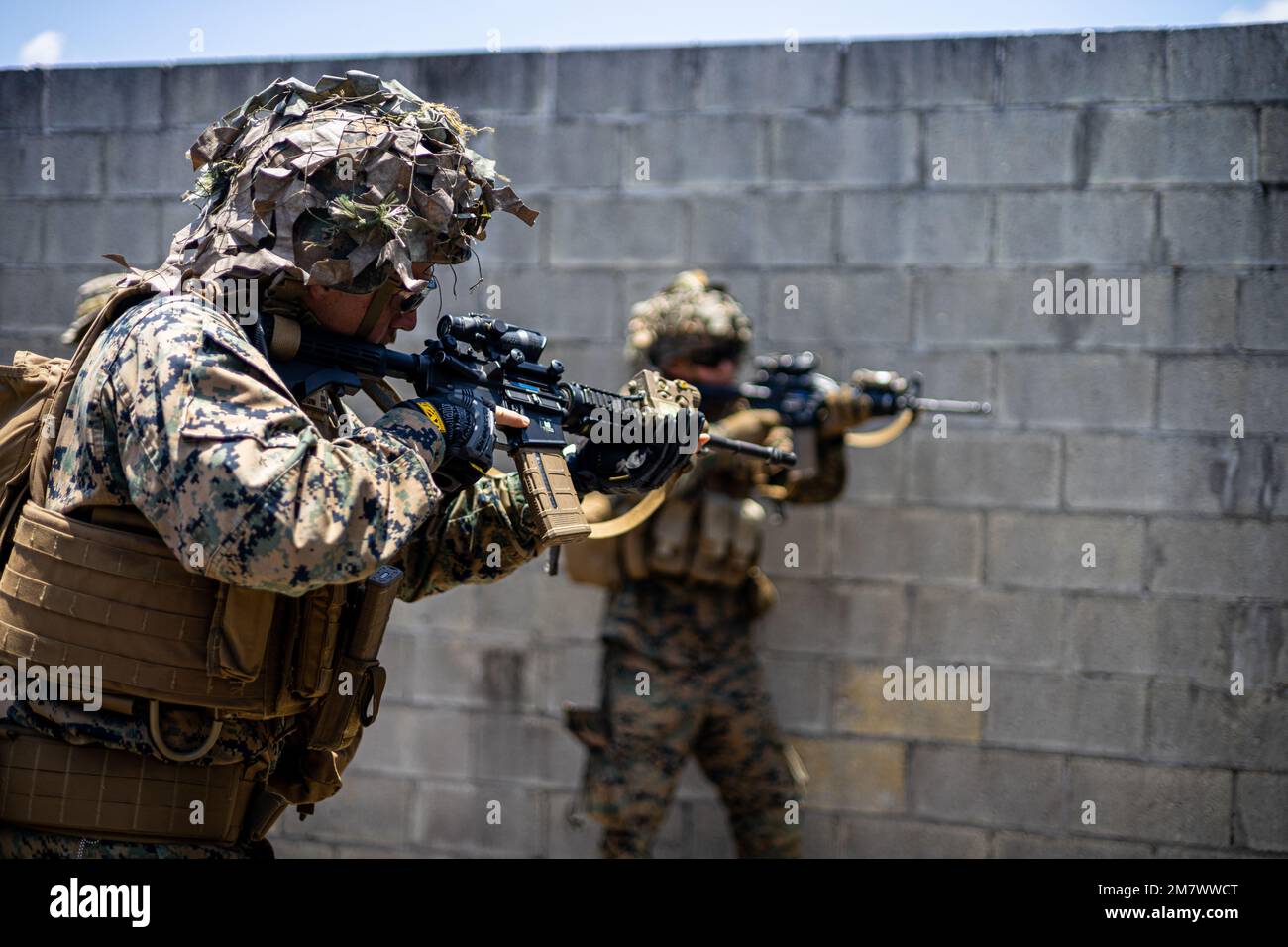 U.S. Marines with India Company, 3rd Battalion, 25th Marine Regiment ...
